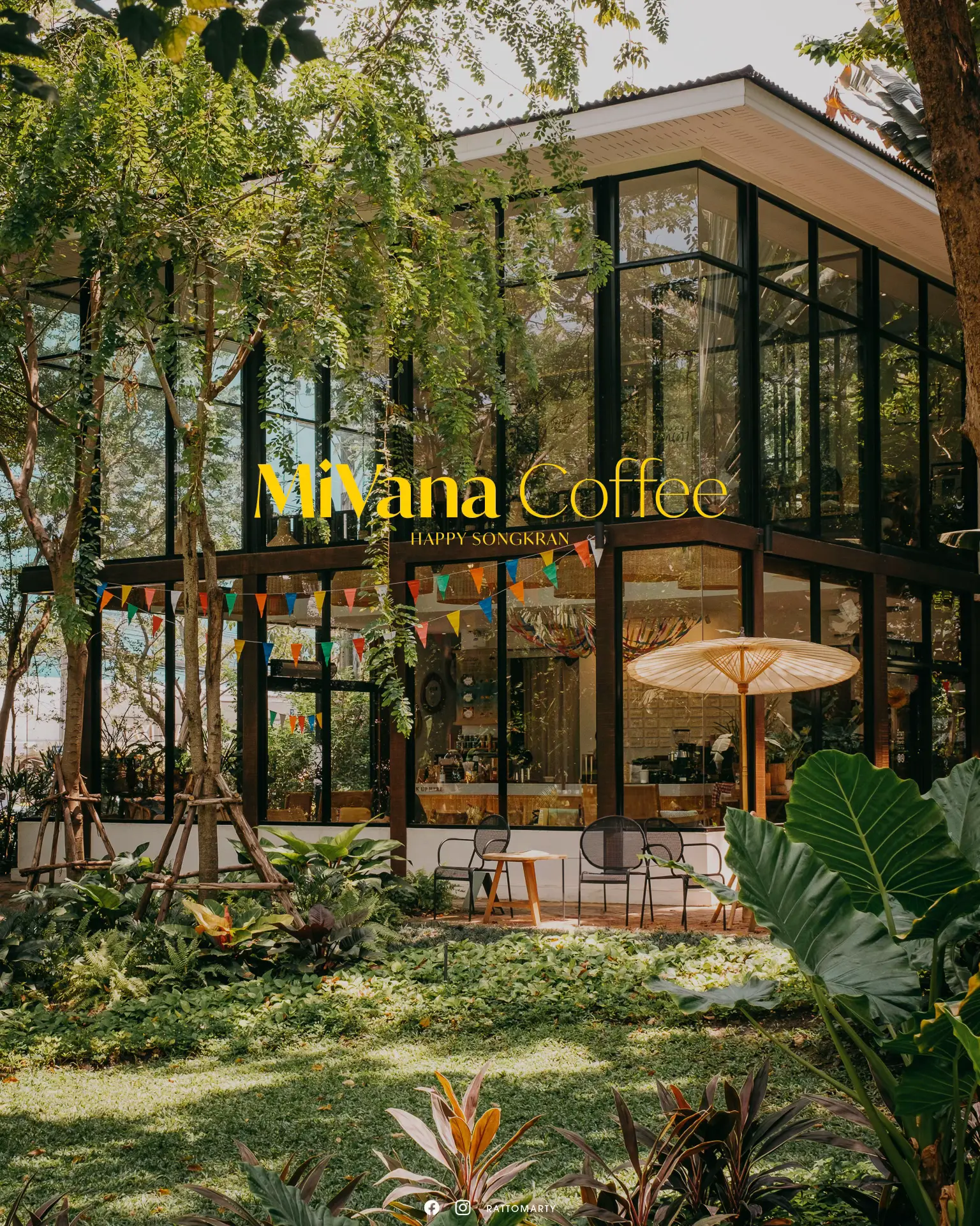 ฉลองสงกรานต์ที่ MiVana Organic Forest Coffee 💦🔫☕️ | แกลเลอรีที่โพสต์โดย ...