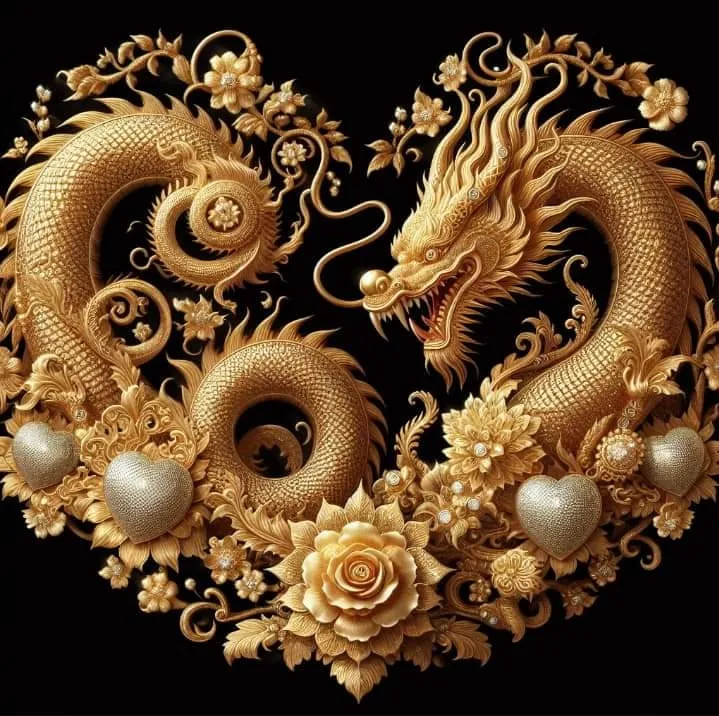 ภาพสวยๆมังกรคู่ | แกลเลอรีที่โพสต์โดย Phonauma | Lemon8