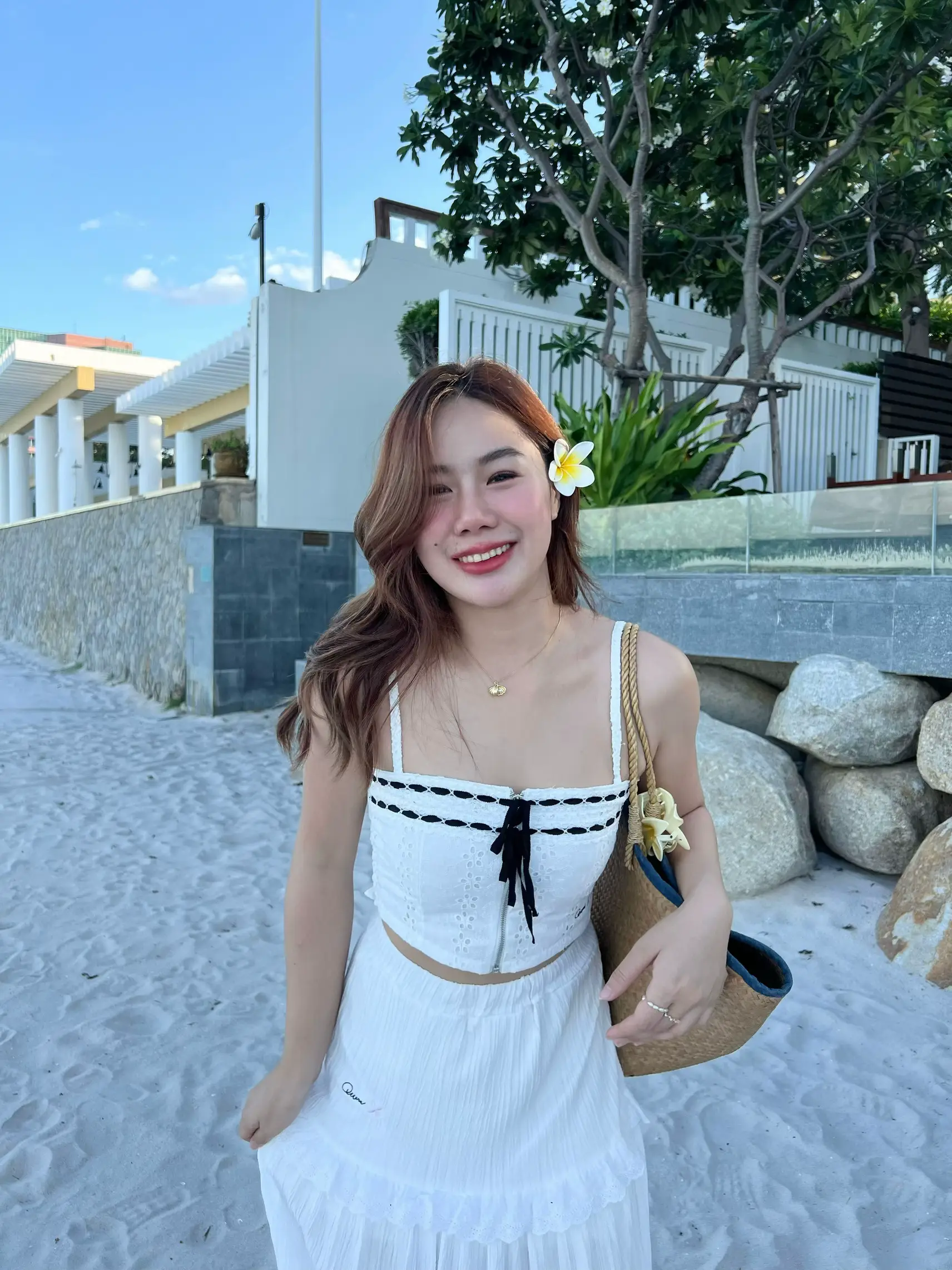 Outfit idea แต่งตัวไปทะเล 🫶🏻 | แกลเลอรีที่โพสต์โดย Ppairr.ss | Lemon8