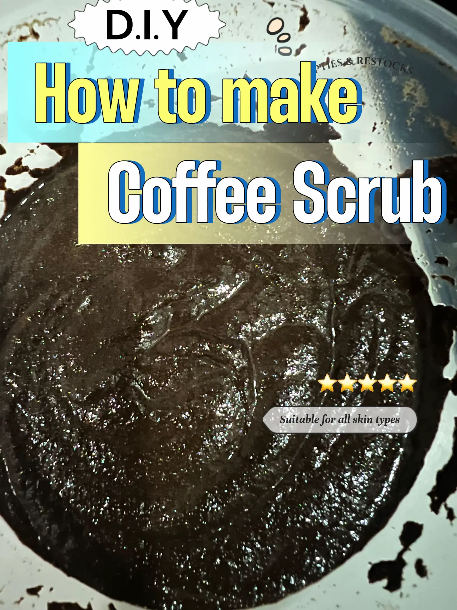 How to make a DIY coffee scrub using leftover coffee grounds | 2025 ...