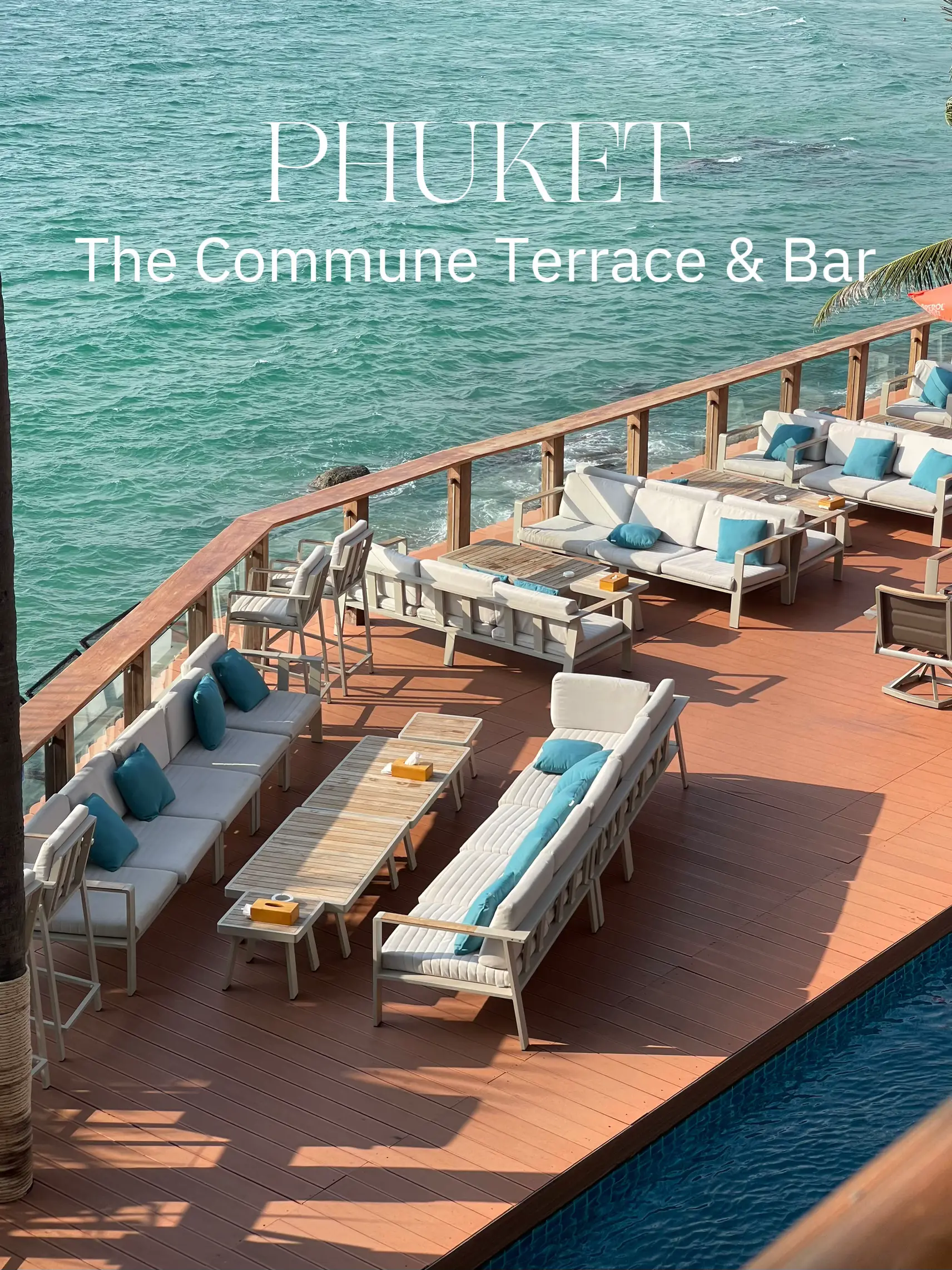 The Commune Terrace & Bar 🥥🌴🩵 | แกลเลอรีที่โพสต์โดย KhunPrim 🍋 | Lemon8