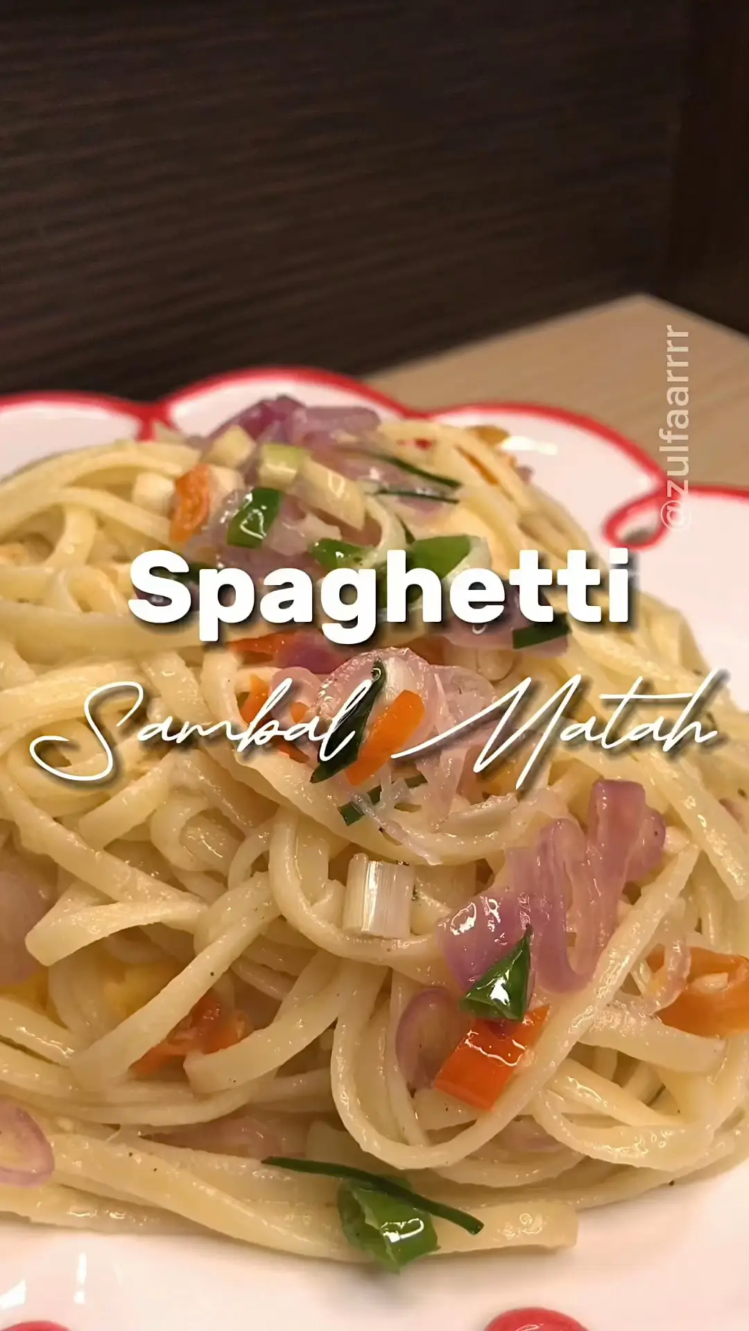 Spaghetti Sambal Matah • OMO enag jugaa!! 😱 | Video dipublikasikan oleh ...