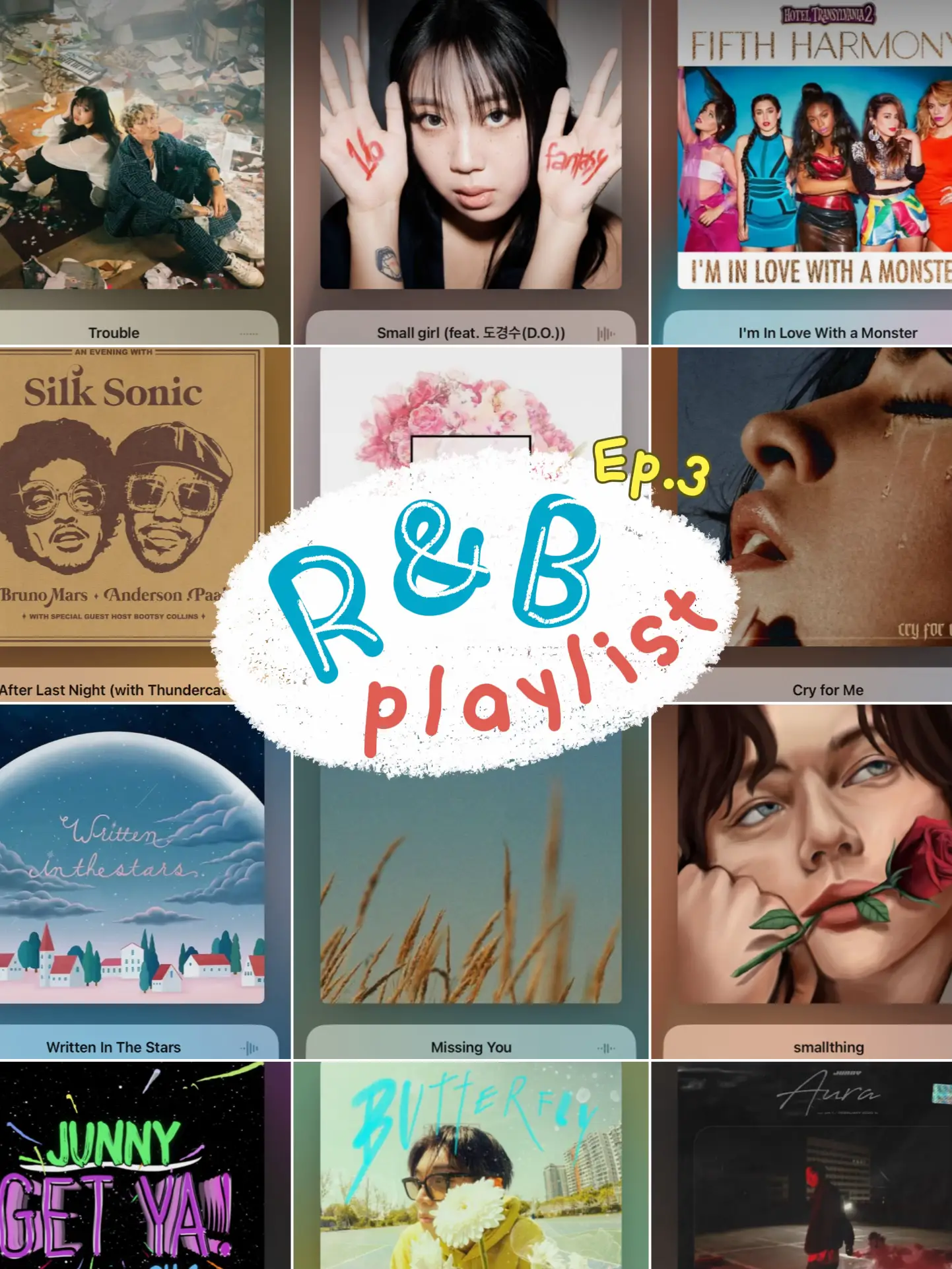 รวมเพลง r&b มู้ดชิวๆ (Ep.3) 📀🎤 | แกลเลอรีที่โพสต์โดย latte’season | Lemon8