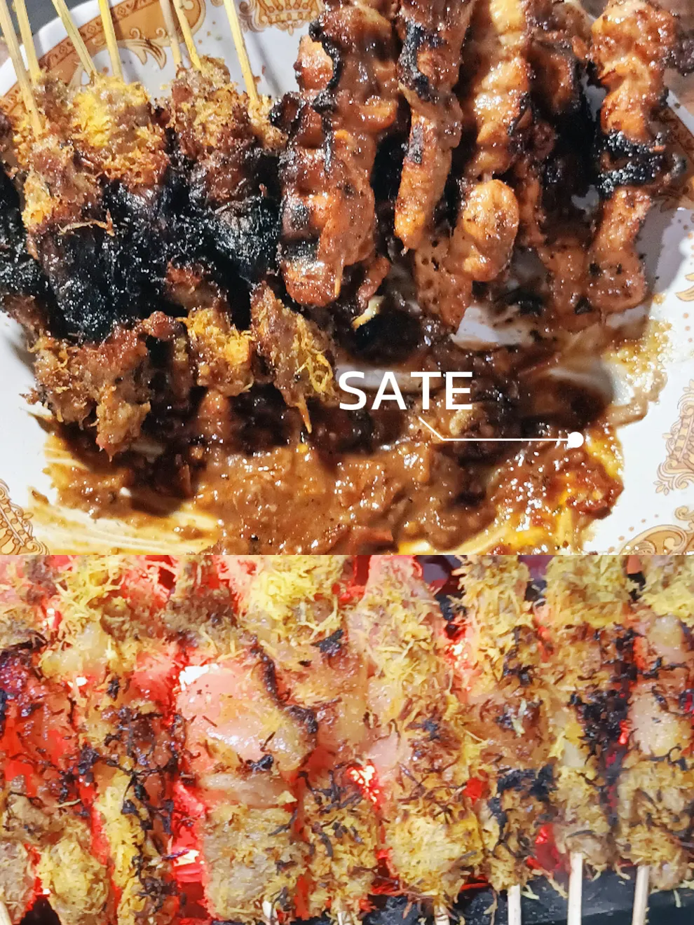 food sate daging kelapa | Galeri diposting oleh Rumilatifah🌻 | Lemon8