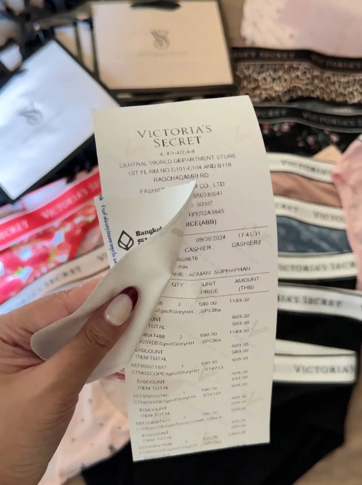 Victoria's Secret ลดฉ่ำ 290!👙💲 | แกลเลอรีที่โพสต์โดย inkjet 🧚🏻‍♀️ | Lemon8