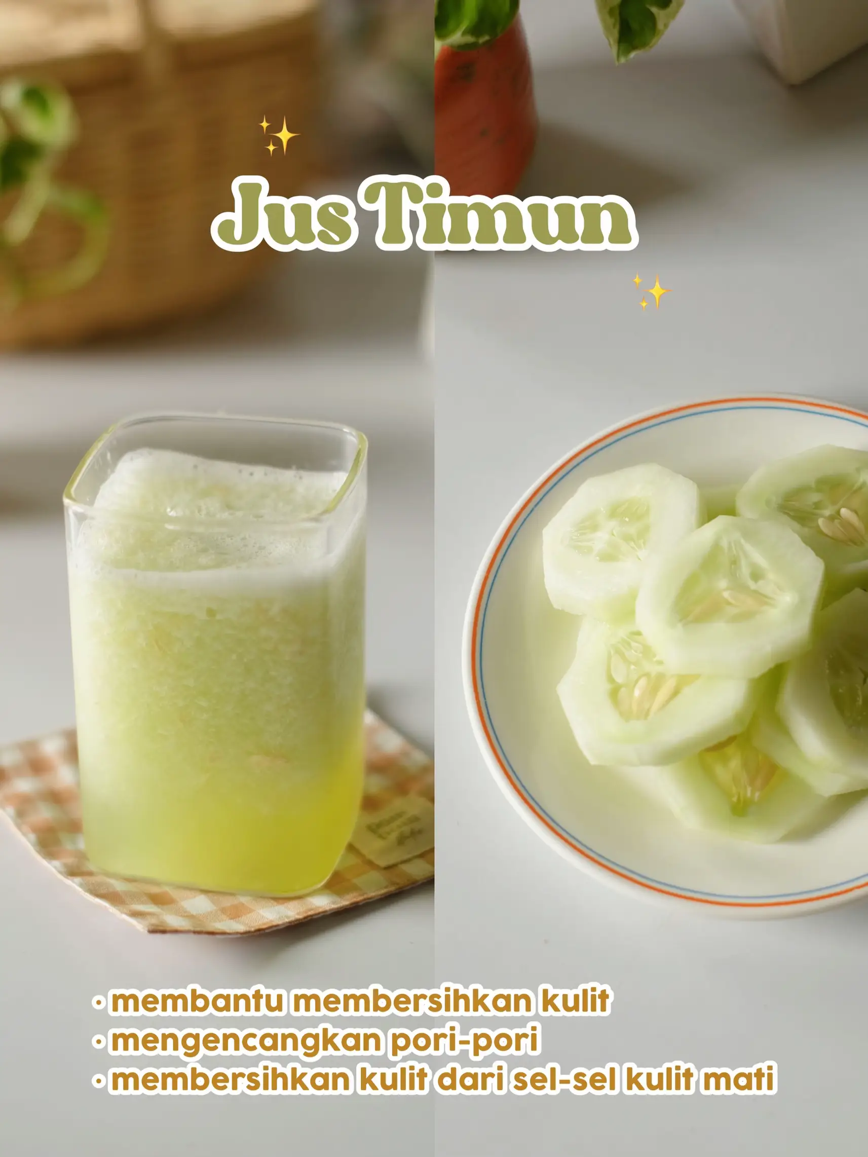 JUS BUAH UNTUK KULIT SEHAT DAN GLOWING 🍈🍍😍 | Galeri diposting oleh ourlifecorner | Lemon8