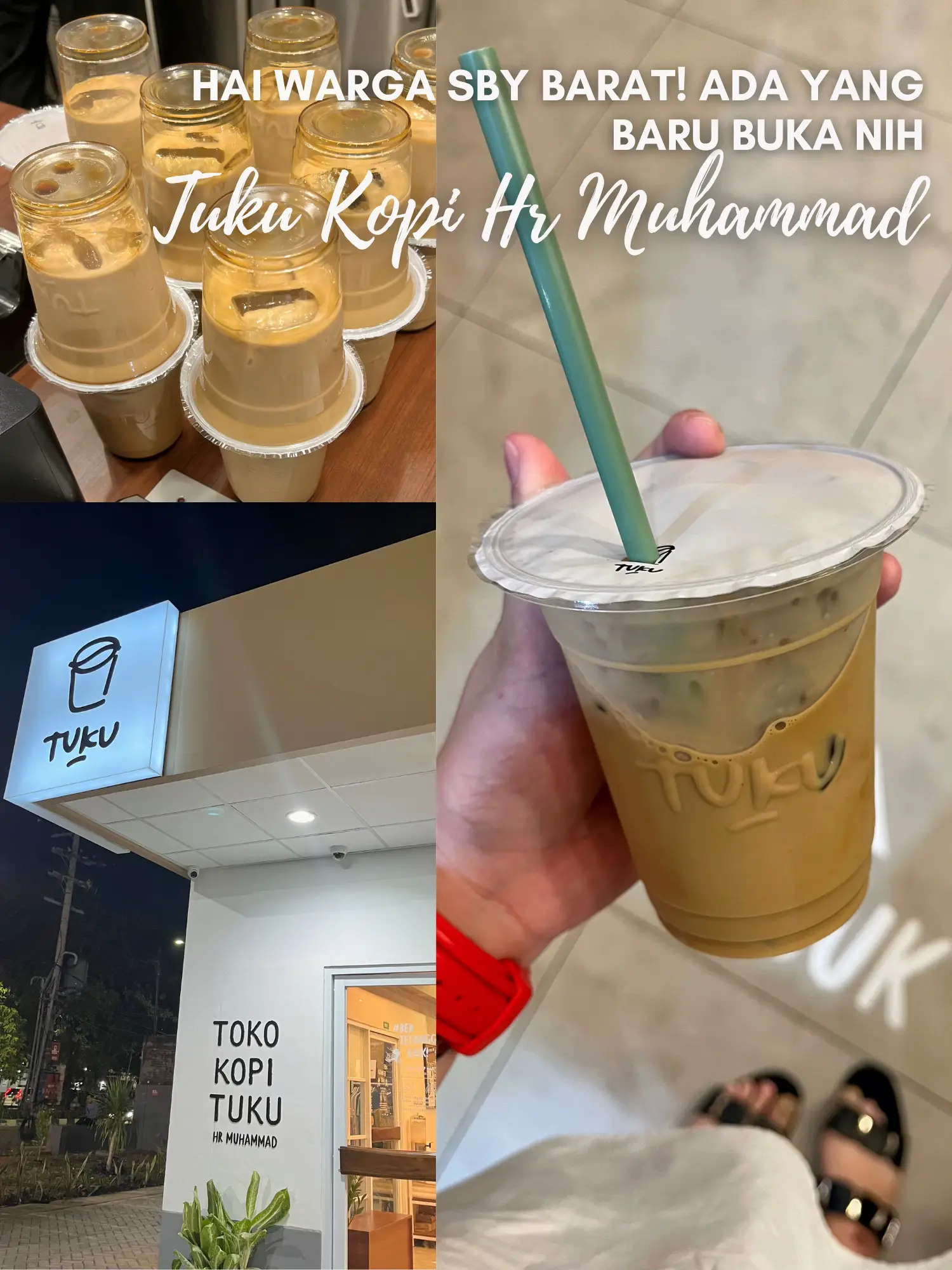 SUDAH TAHU BELUM KOPI TUKU BUKA DI SBY BARAT?😝🤪 | Galeri diposting oleh Joey kai | Lemon8