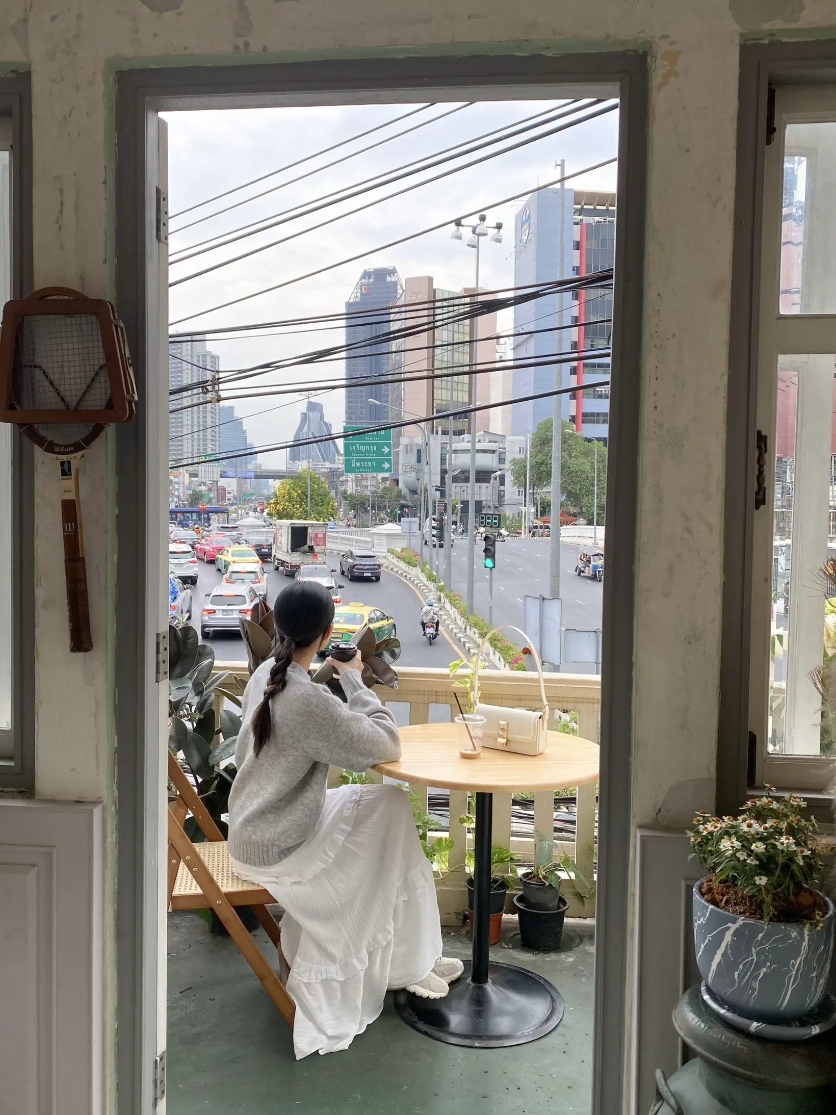 Maithe คาเฟ่เปิดใหม่ใกล้ mrt หัวลำโพง l สวยและวิวคือที่สุด | แกลเลอรีที่โพสต์โดย punch | Lemon8