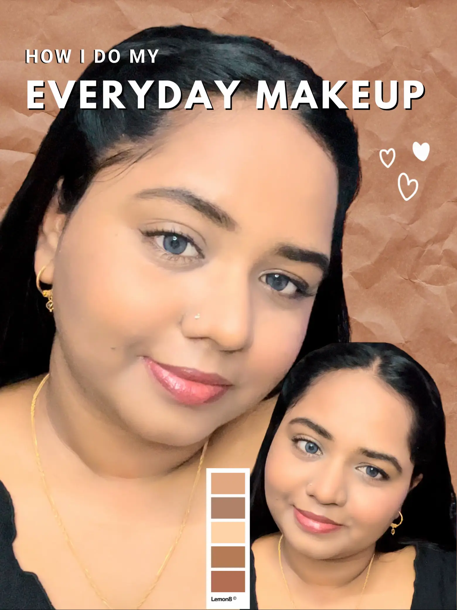 Everyday Makeup Look 💄 | Video published by ɹıɐN ɐɥʇǝǝɹԀ | Lemon8