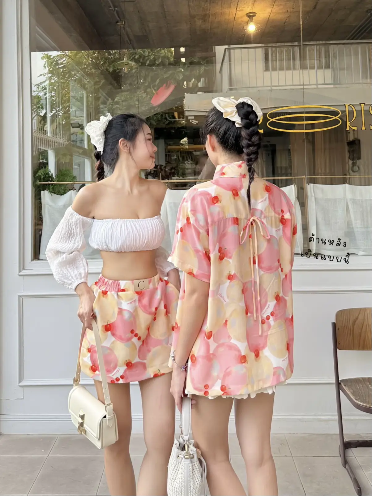 OOTD ลุคชมพูน่ารัก 🍒(📌พิกัดทั้งลุค) | แกลเลอรีที่โพสต์โดย punch | Lemon8