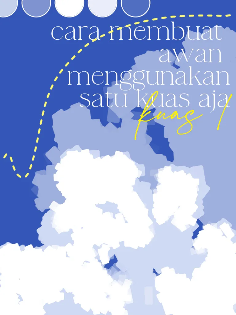 cara membuat awan menggunakan satu kuas aja | Galeri diposting oleh ...
