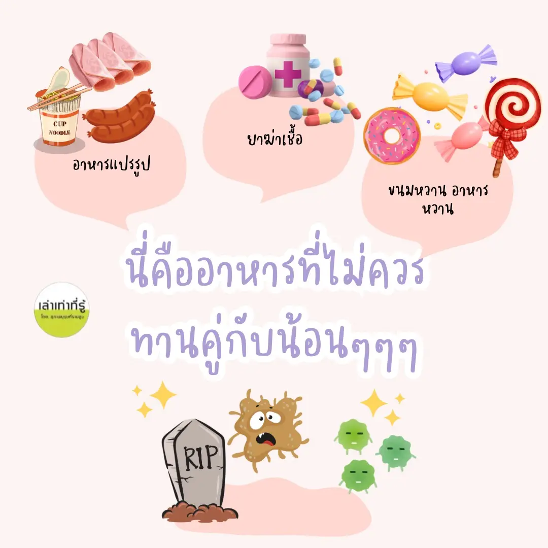 โพรไบโอติกไม่ควรกินคู่กับอะไร | แกลเลอรีที่โพสต์โดย Sapawut | Lemon8