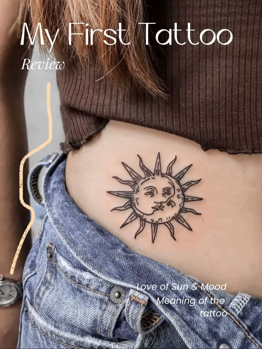My First Tattoo กับรอยสักแรกในชีวิต 🌞🌛 | แกลเลอรีที่โพสต์โดย Kiingzaz | Lemon8