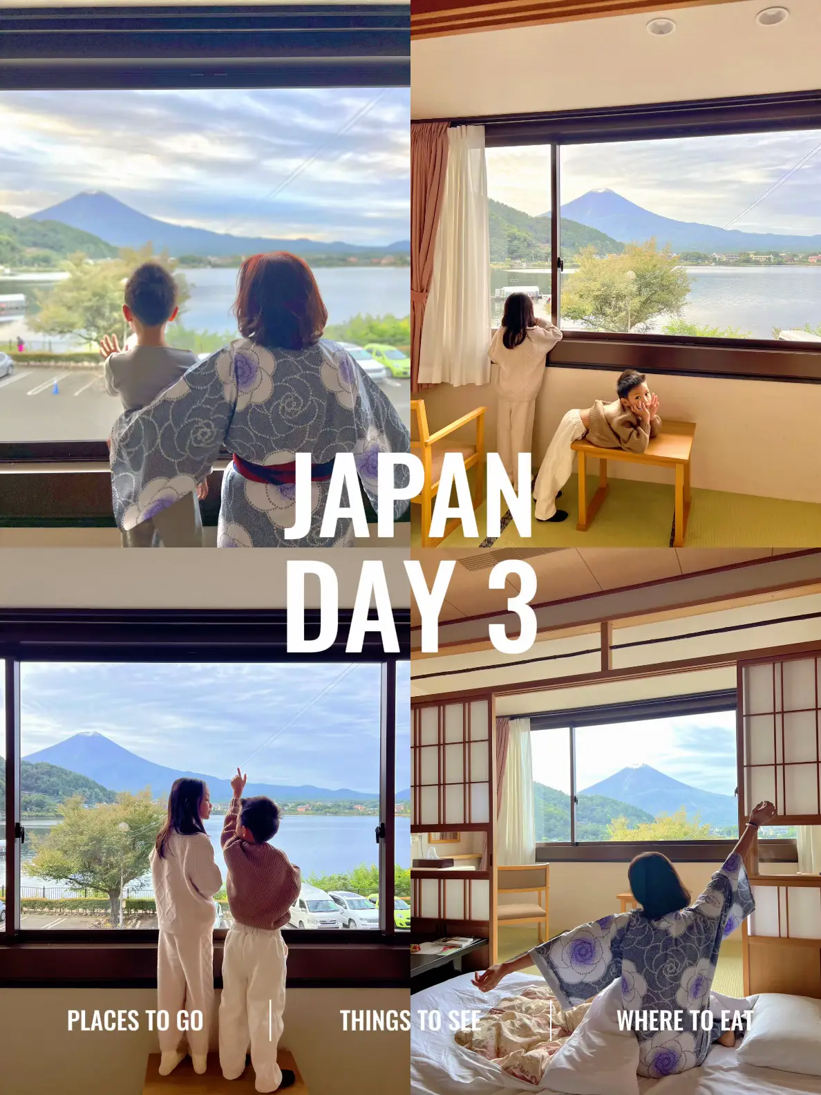 Japan Day3 - แช่ออนเซนวิวฟูจิซัง | แกลเลอรีที่โพสต์โดย KINRIN family | Lemon8