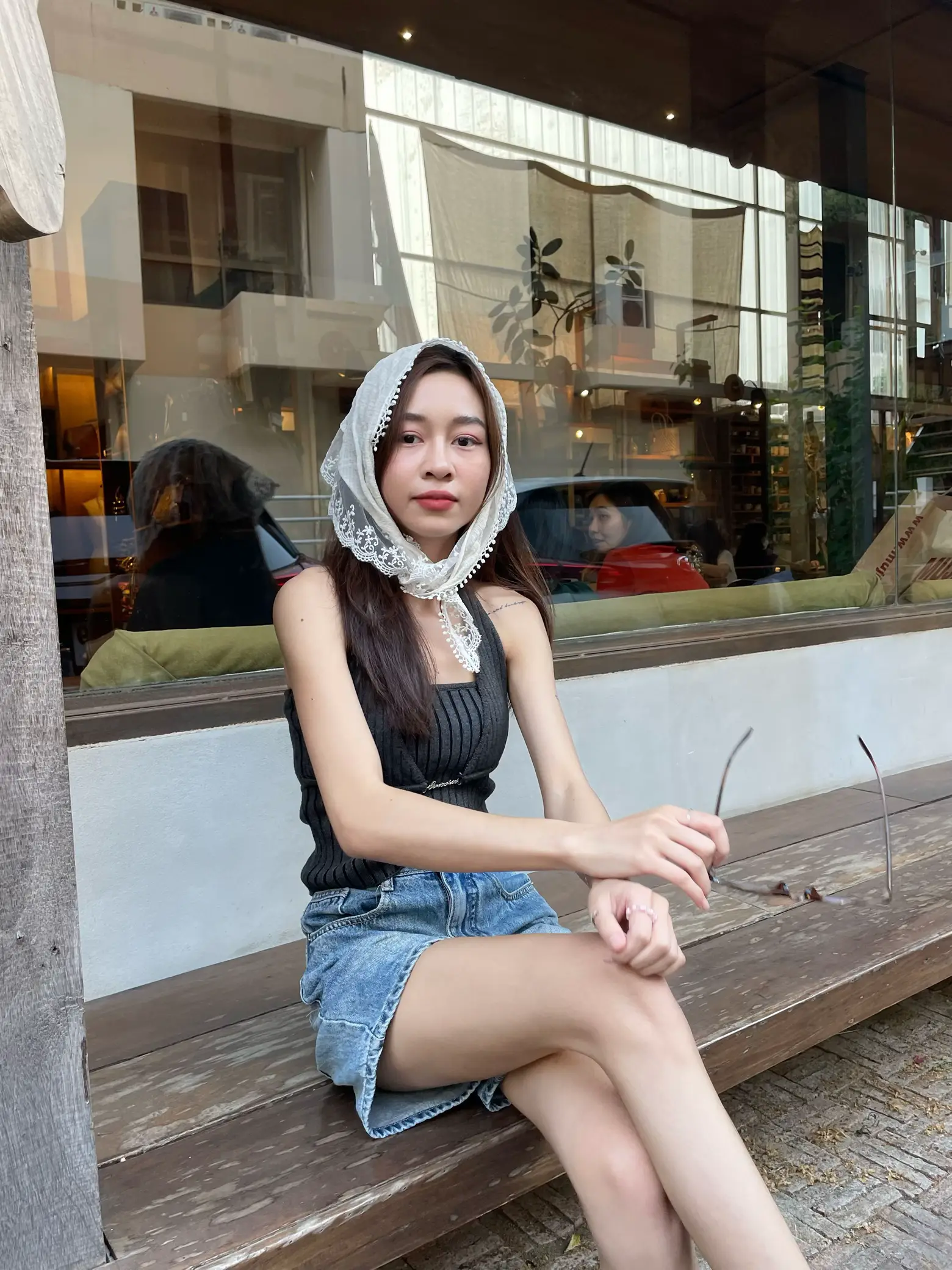 พิกัดกางเกงยีนขาสั้น | แกลเลอรีที่โพสต์โดย Pan Thers | Lemon8