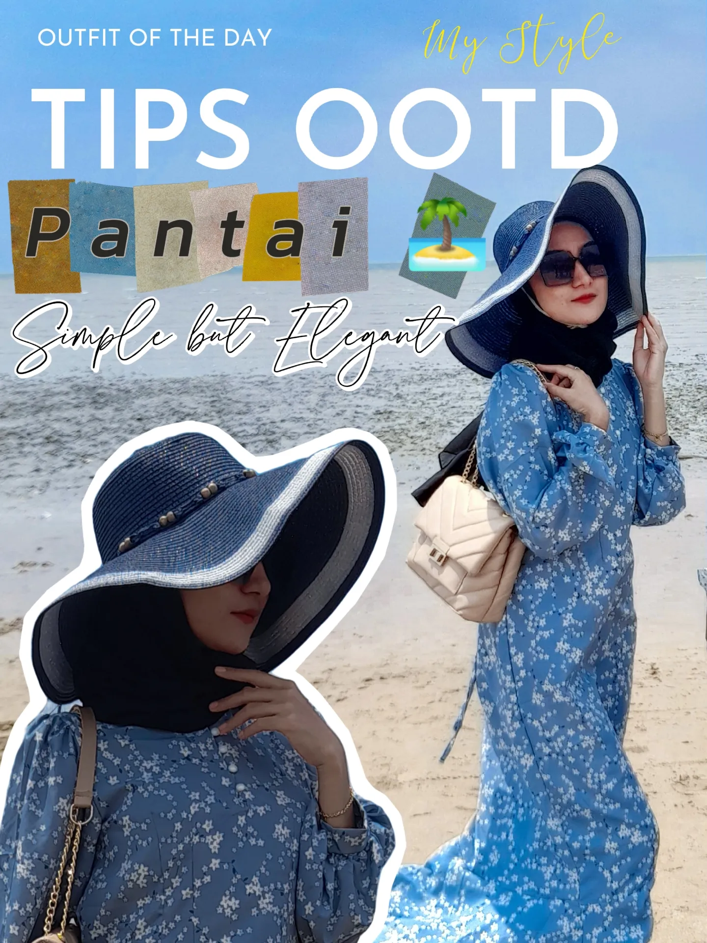 #BEACH OOTD 🏝🫧📸🕶 | Galeri diposting oleh Putri Aysy | Lemon8
