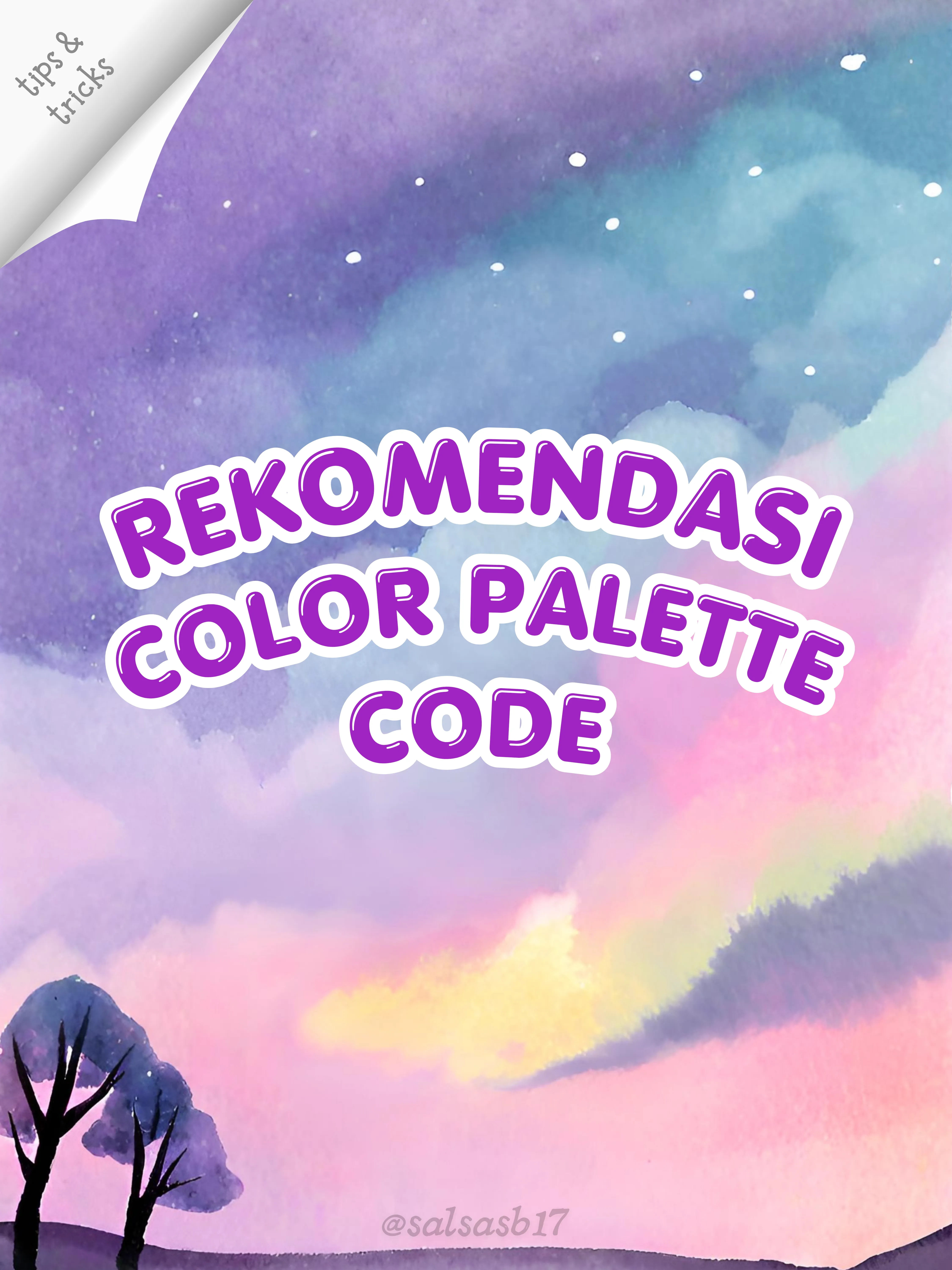Color Palette Code😍 | Galeri diposting oleh Salsa 𐙚 | Lemon8