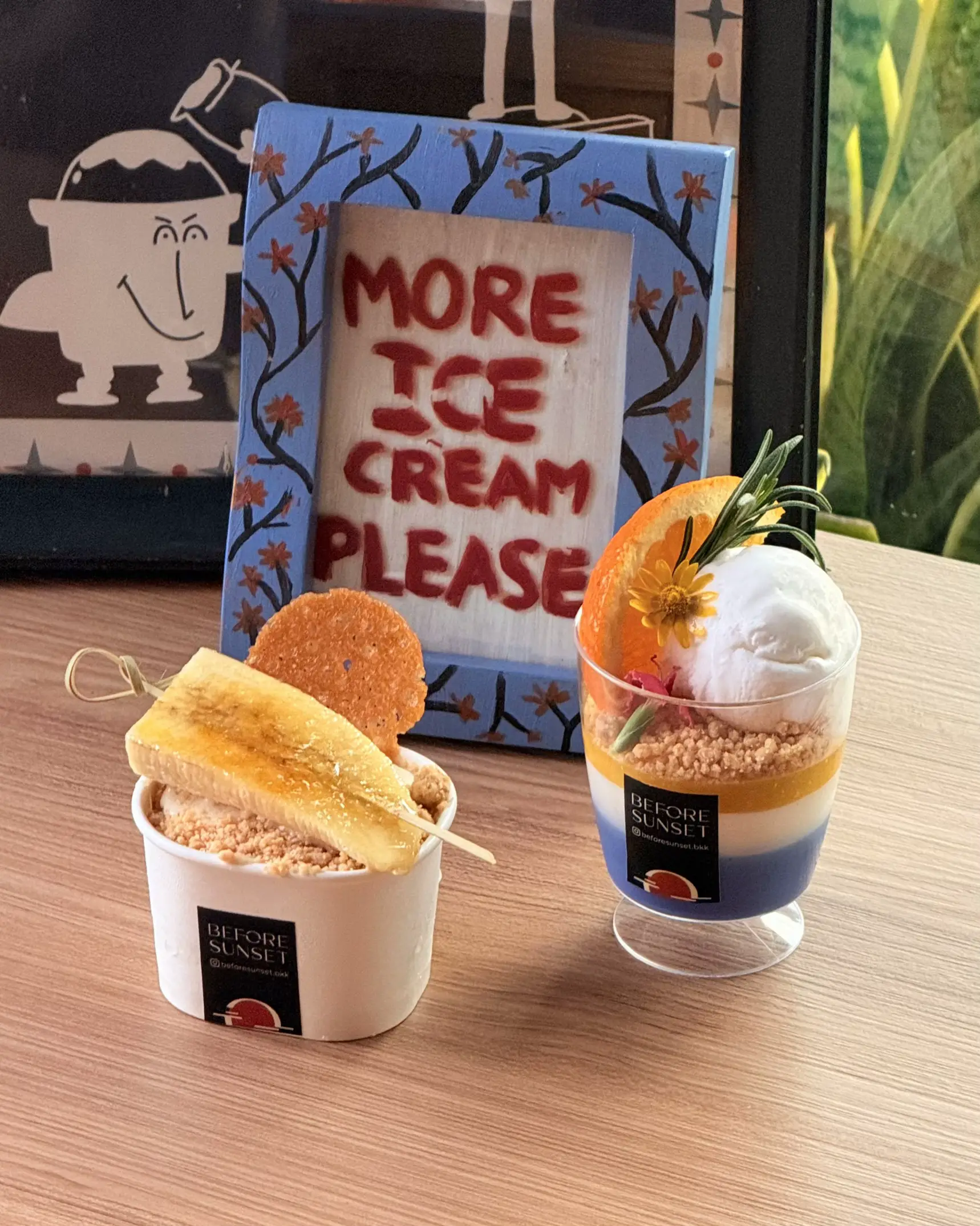 🌅🍨 Before Sunset at Tha Tien, Wat Arun view | แกลเลอรีที่โพสต์โดย paigab_thenamee | Lemon8