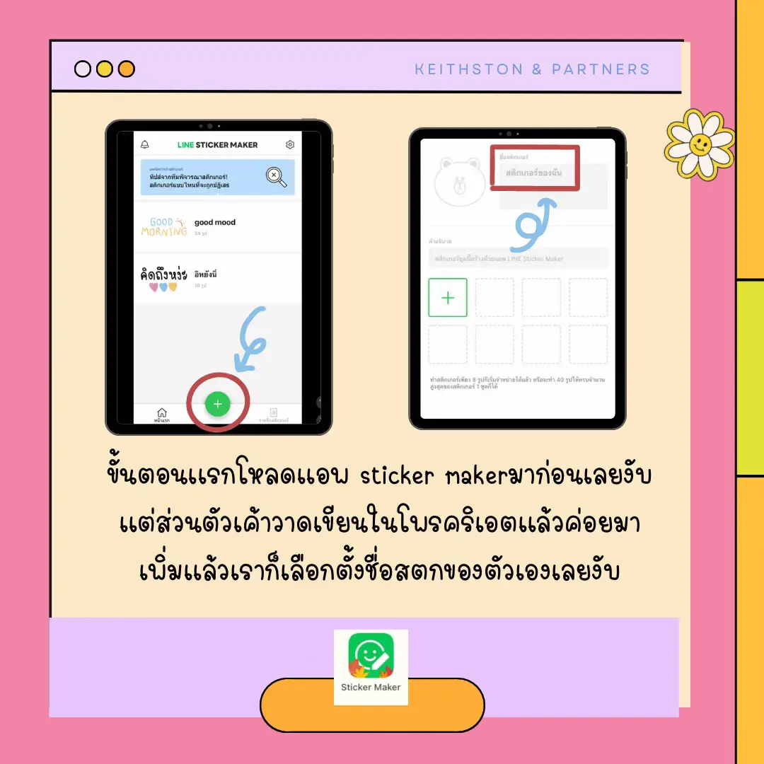 How to ทำสติ๊กเกอร์ไลน์ขายค้าบ | แกลเลอรีที่โพสต์โดย thisiseye | Lemon8