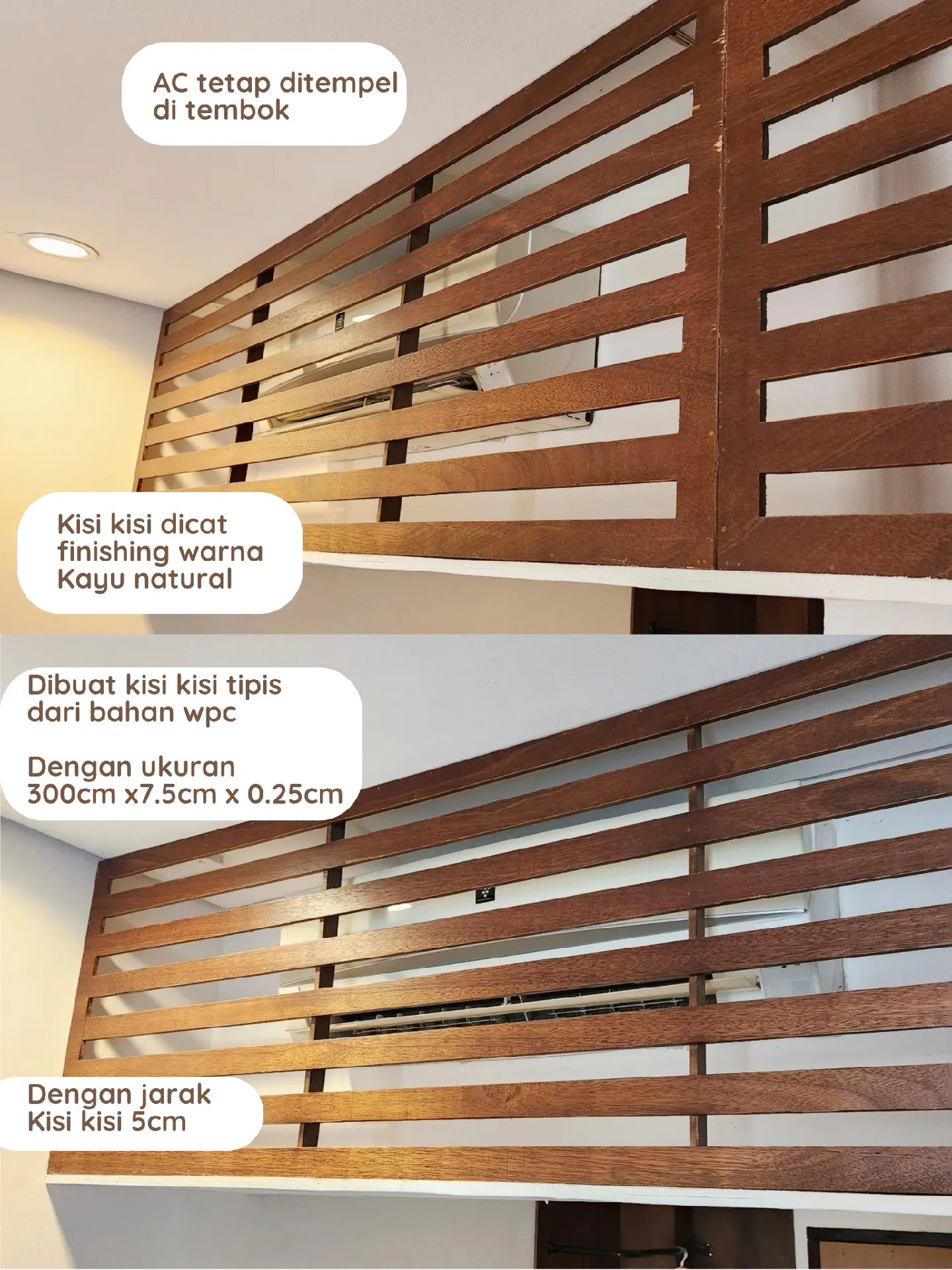 kamuflase AC, pakai ini ajaaa | Gallery posted by bumitimi | Lemon8