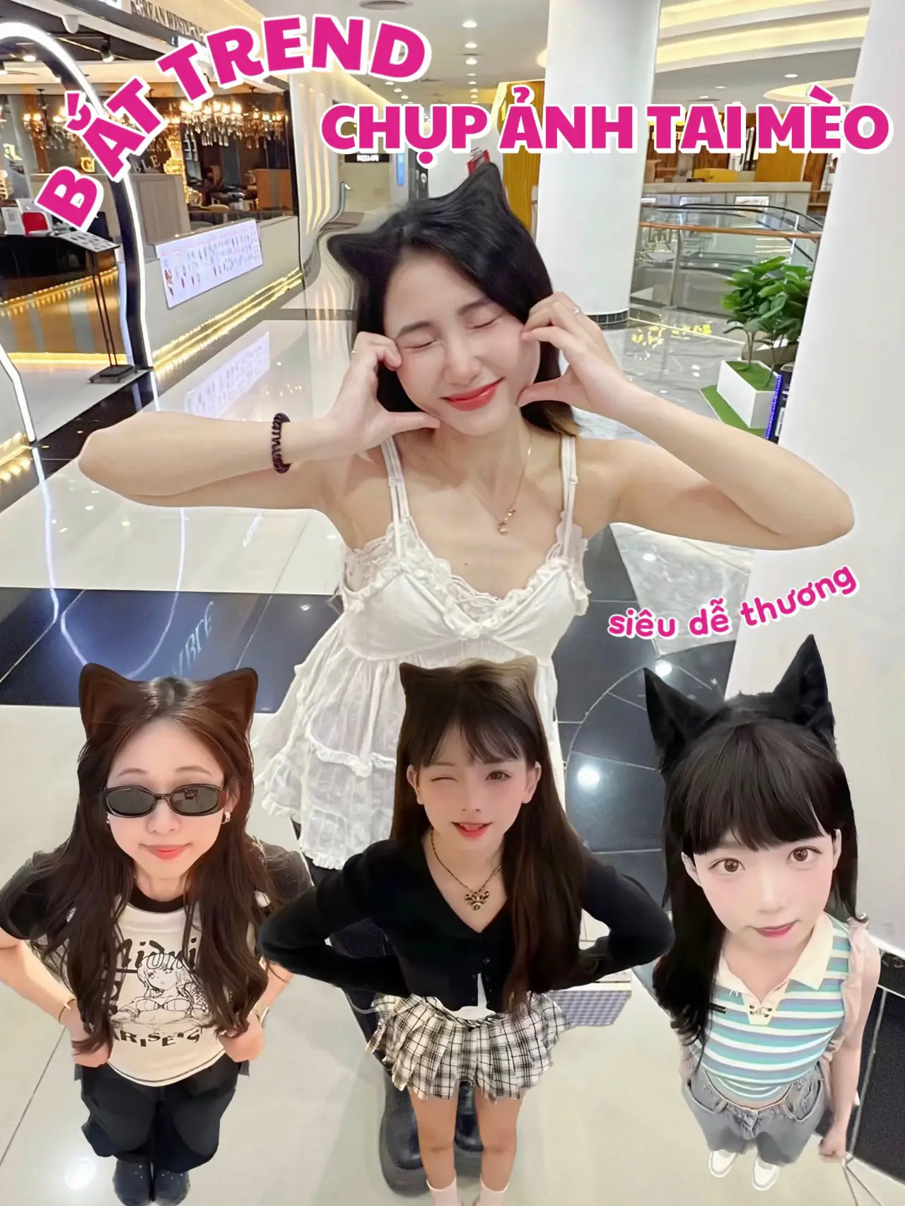 Bắt trend chụp ảnh tai mèo siêu dễ thương | Video do Bảo Bảo đăng | Lemon8