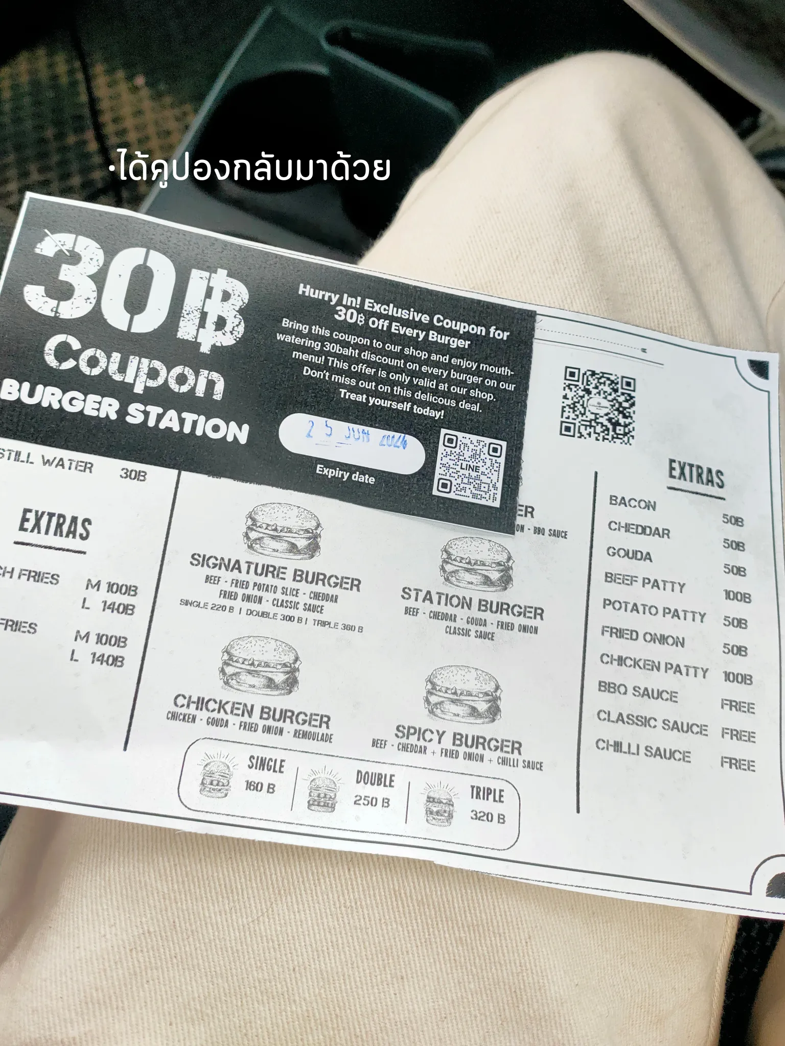 Burger Station เบอร์เกอร์ร้านเด็ดในพัทยา | แกลเลอรีที่โพสต์โดย Greenonym🪴 | Lemon8