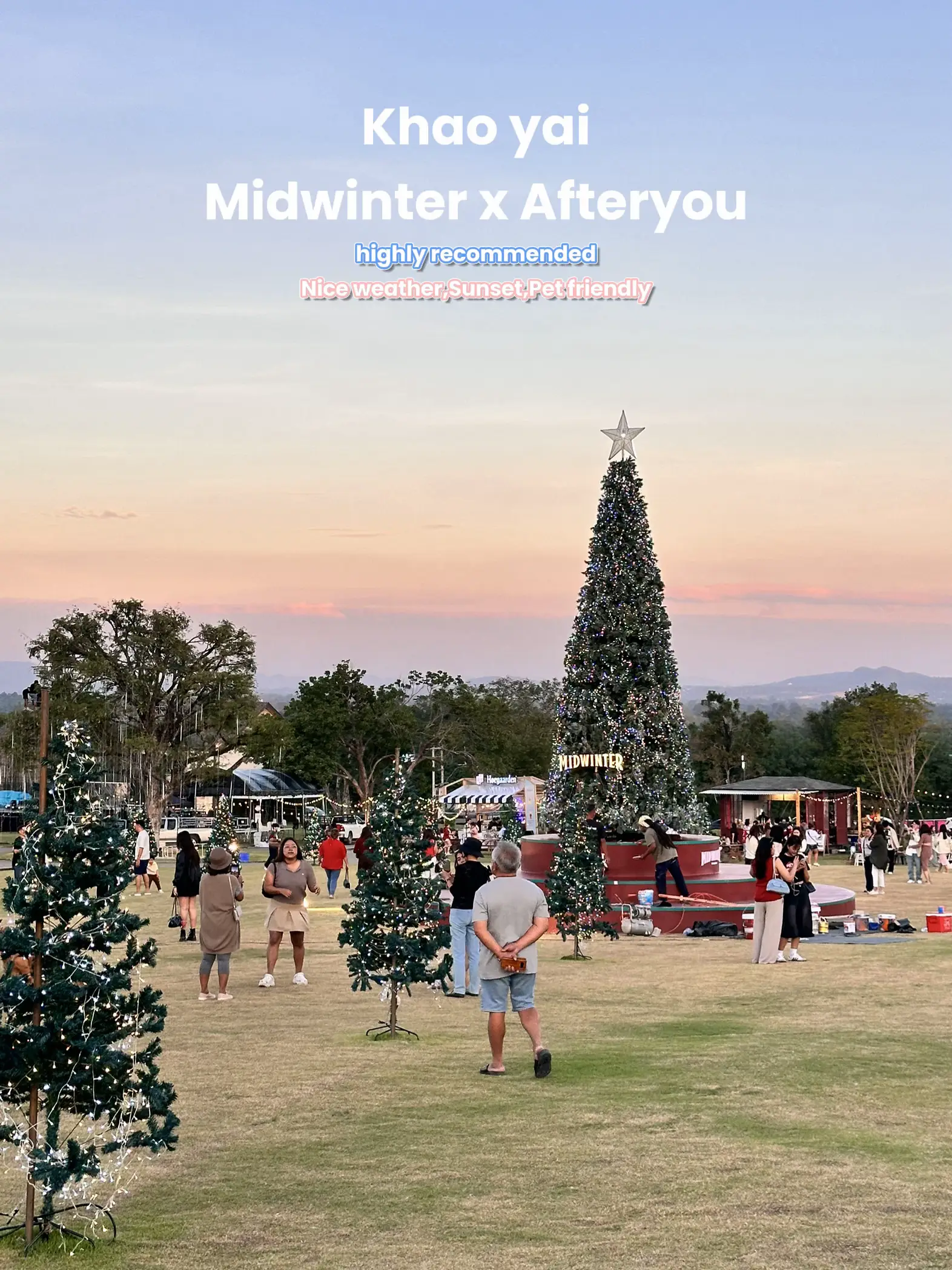 Midwinter x After you🥤🐑🥖ที่เที่ยวเขาใหญ่แนะนำช่วงสิ้นปีฮิตมาก | แกลเลอ ...