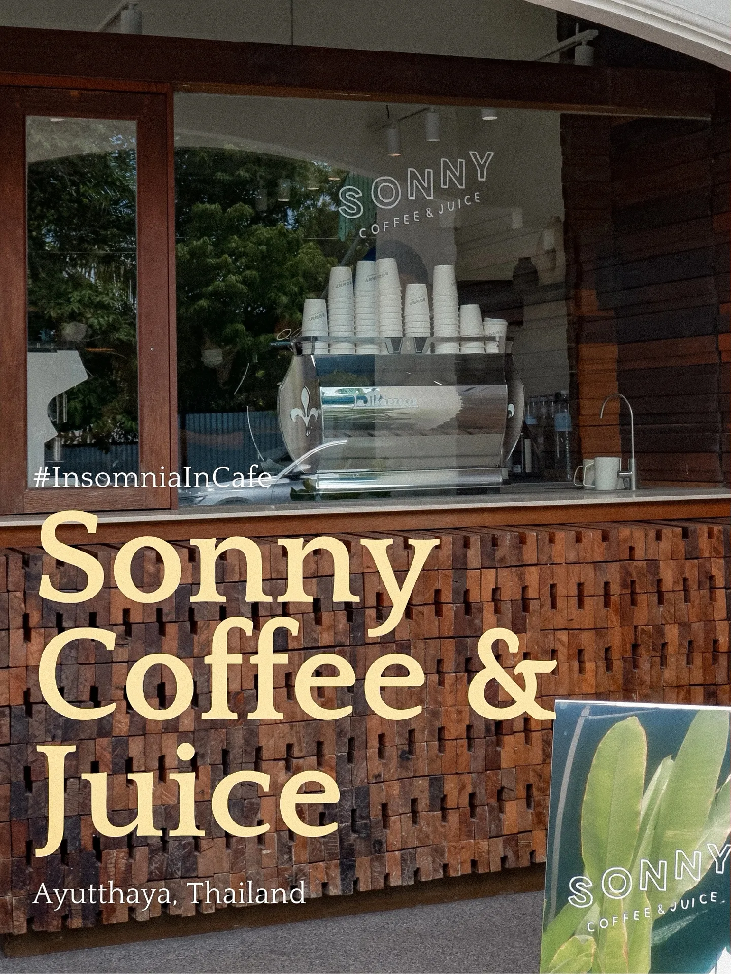 Sonny Coffee & Juice คาเฟ่อยุธยาสาย Healthy 😊 | แกลเลอรีที่โพสต์โดย Insomnia Scene | Lemon8