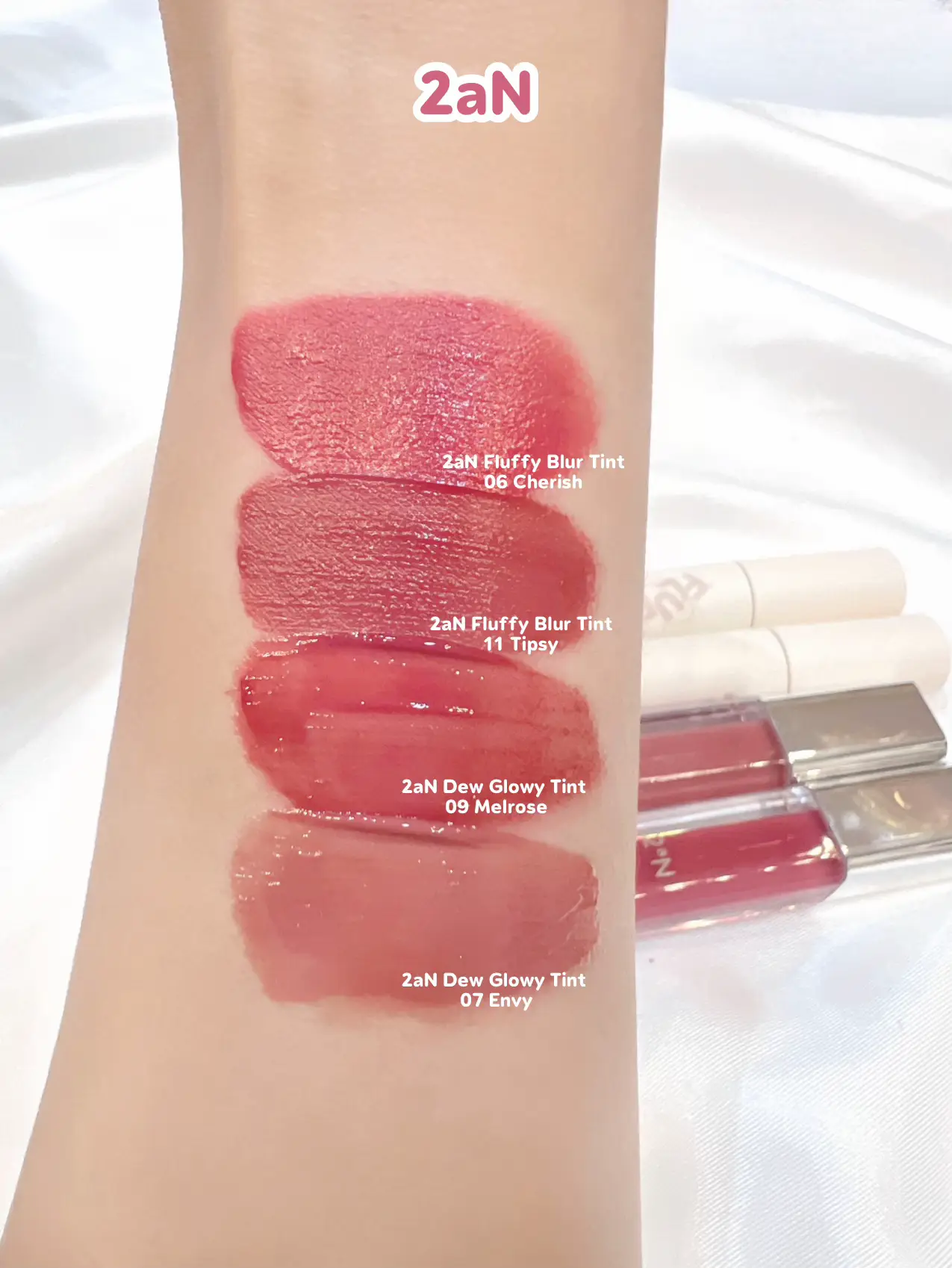 มัดรวมลิปแบรนด์เกาหลี โทนสีชมพู ปากฉ่ำสีสวยแบบตะโกน🌸🍧🐭 | แกลเลอรีที่โพสต์โดย GIGIKOREA | Lemon8