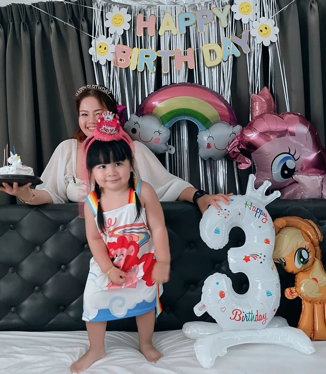 จัดงานวันเกิดลูกสาว | แกลเลอรีที่โพสต์โดย pailin | Lemon8