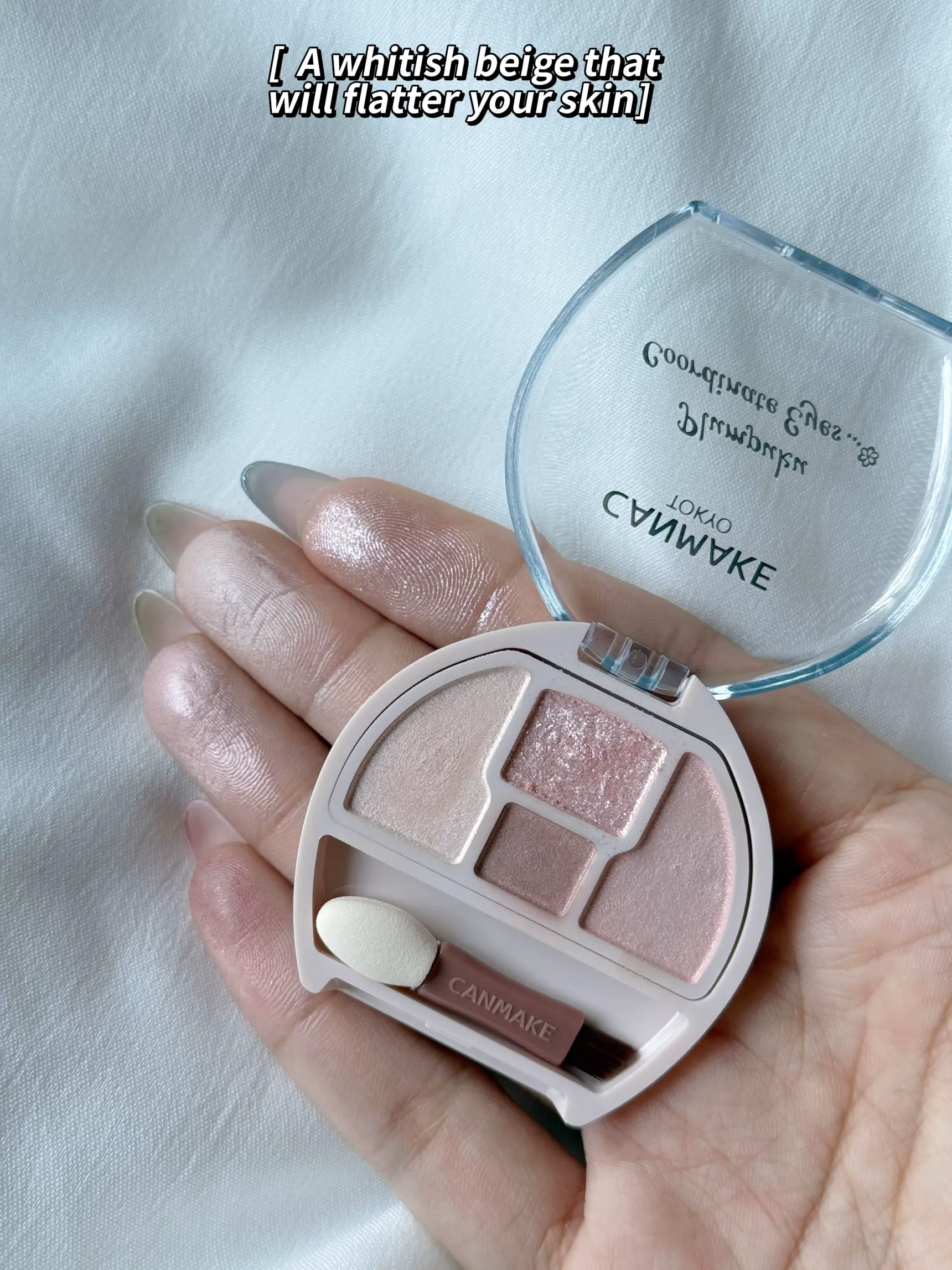 Canmake พาเลทตาออกใหม่ (รุ่น neo) โทนชมที่จริงใจ 💗 | แกลเลอรีที่โพสต์โดย Meenameejaii | Lemon8