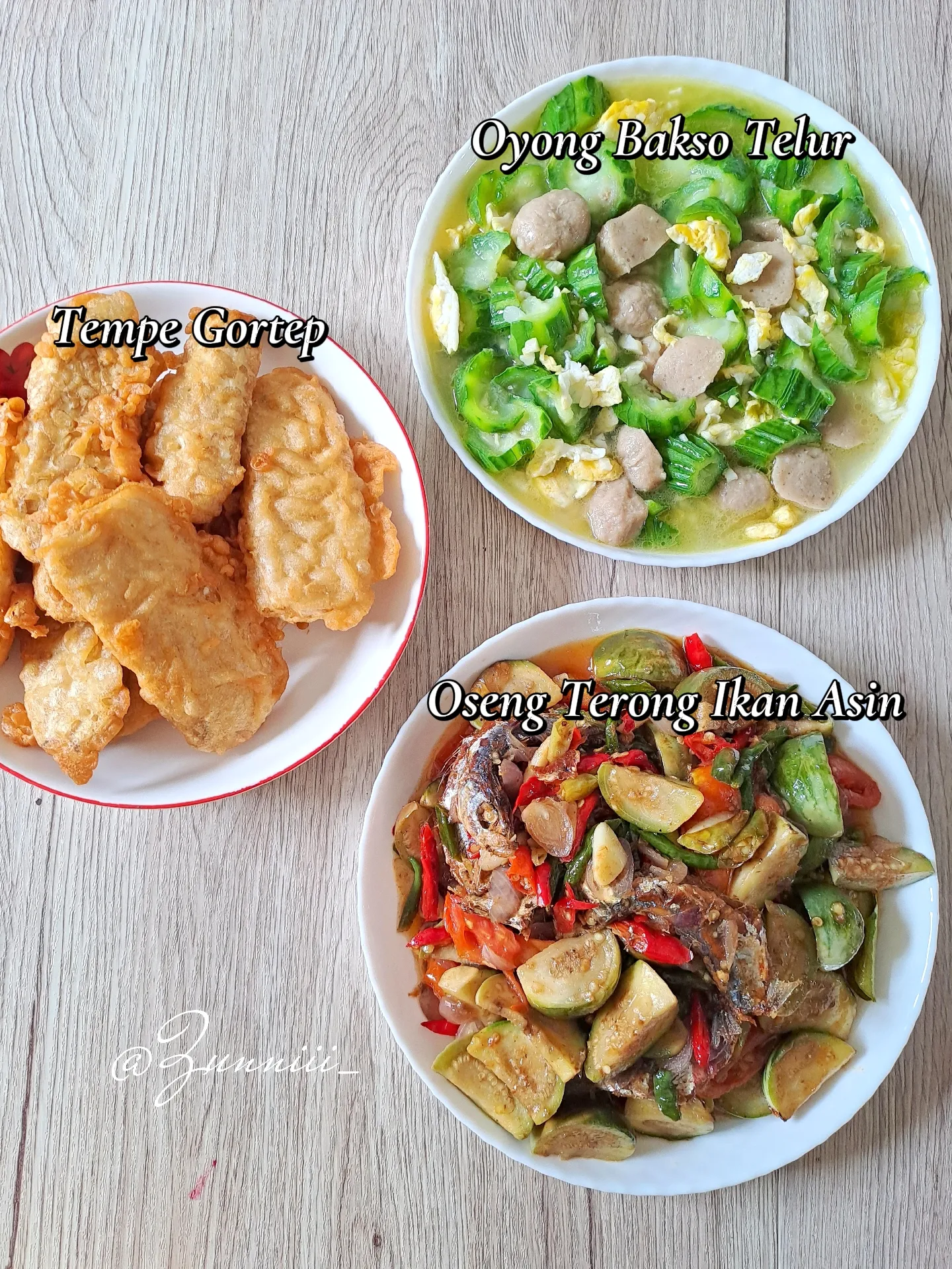 SET MENU MASAKAN RUMAHAN #1 | Galeri diposting oleh Zunniii_ | Lemon8