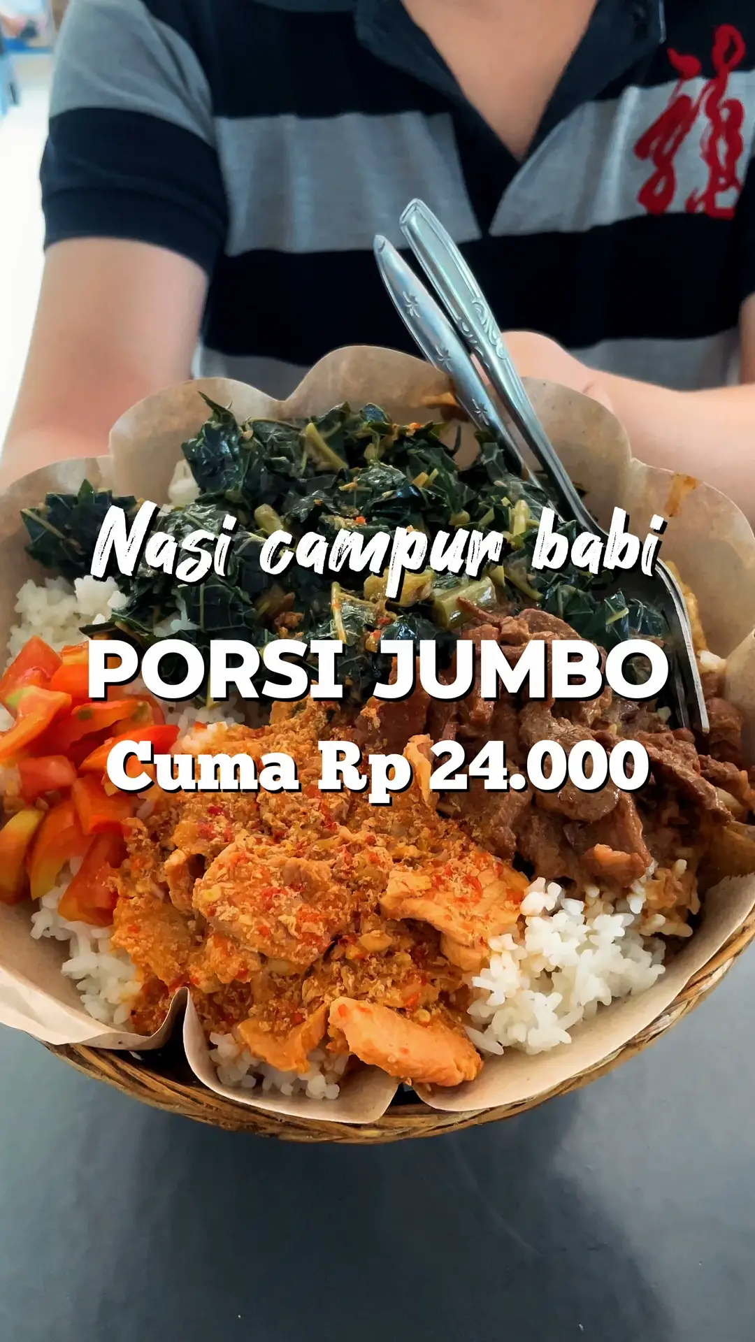 Kuliner non halal enak, porsi jumbo dan murah | Video dipublikasikan oleh coba2something | Lemon8