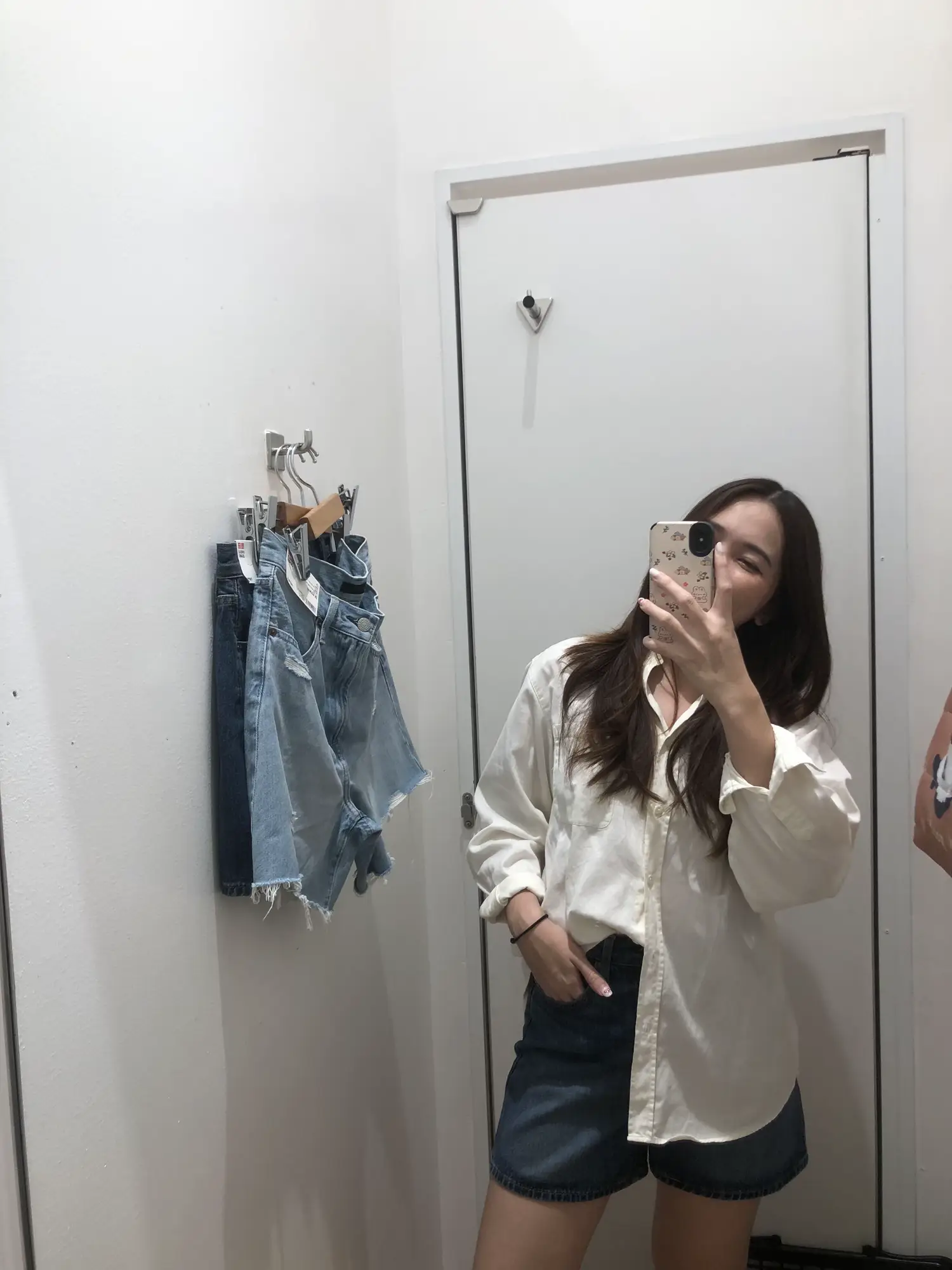 UNIQLO : ป้ายยากางเกงยีนต์ 3ส่วน | แกลเลอรีที่โพสต์โดย Wanii | Lemon8