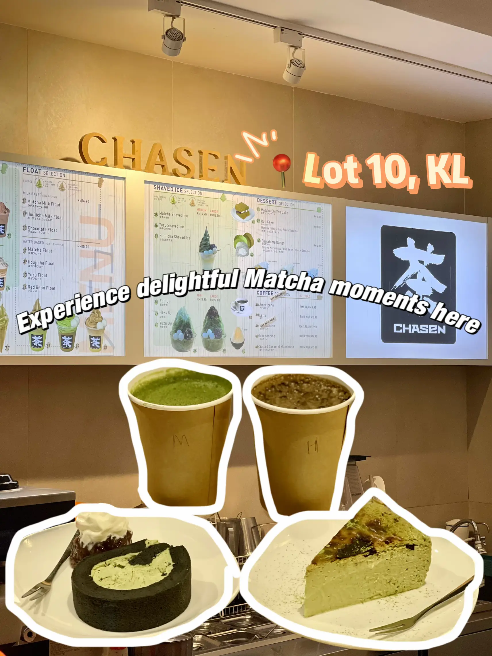 Lot10 hidden gem matcha shop🍵 | แกลเลอรีที่โพสต์โดย Getbats | Lemon8