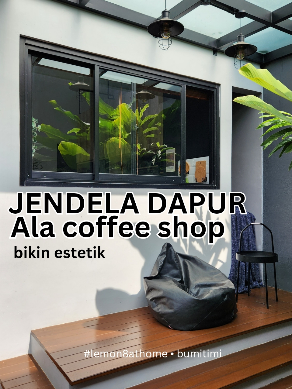 jendela dapur besar bisa buat estetik loh 😍 | Video dipublikasikan oleh ...