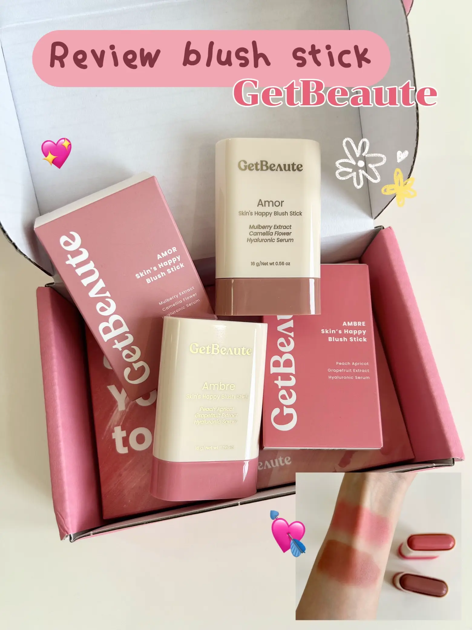 GetBeaute 2 สีใหม่! สวยมากกกก | แกลเลอรีที่โพสต์โดย ก็พูดพูดไปงั้น | Lemon8
