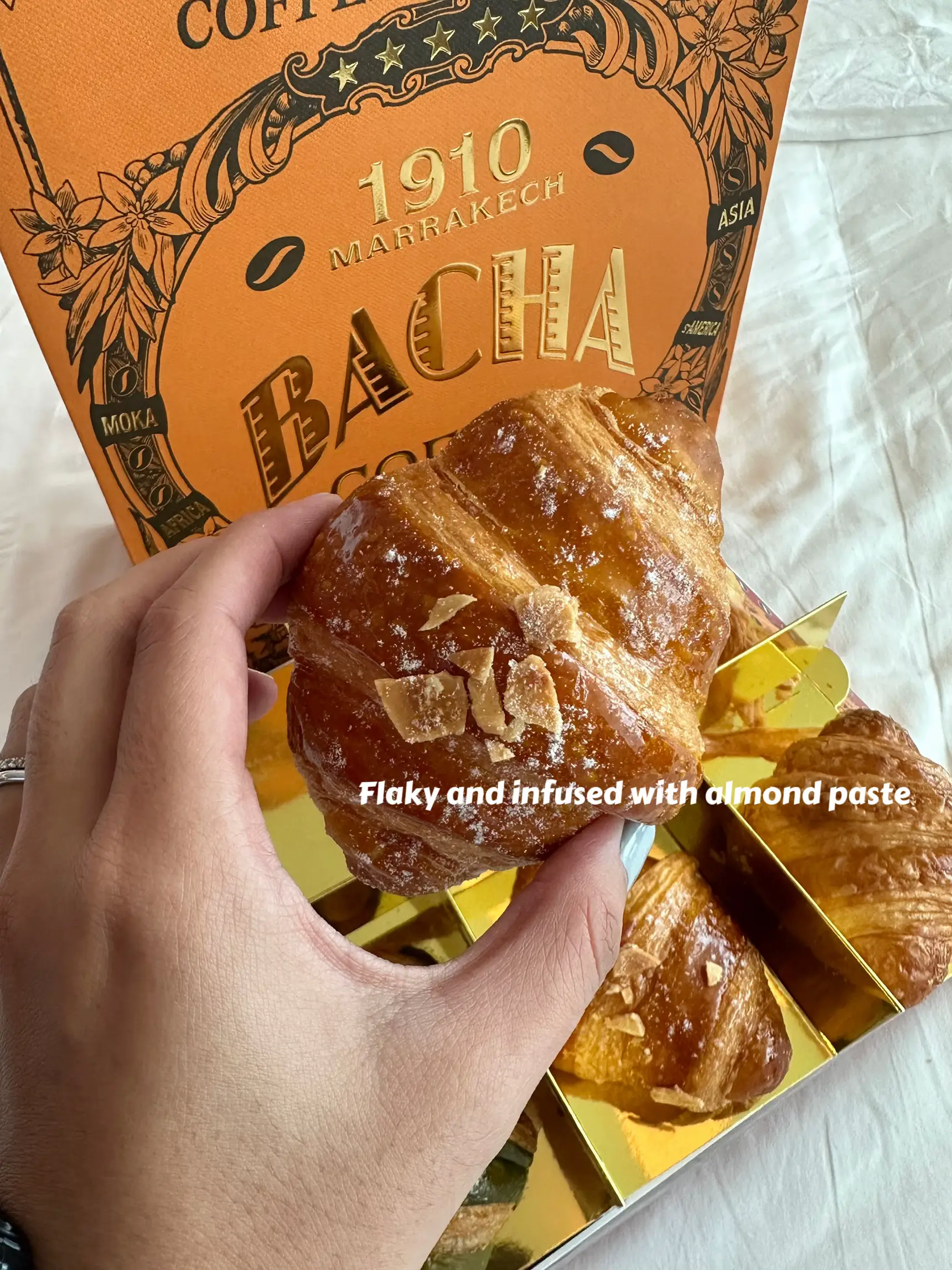 Pistachio Croissant at Bacha Coffee - Lemon8 Search