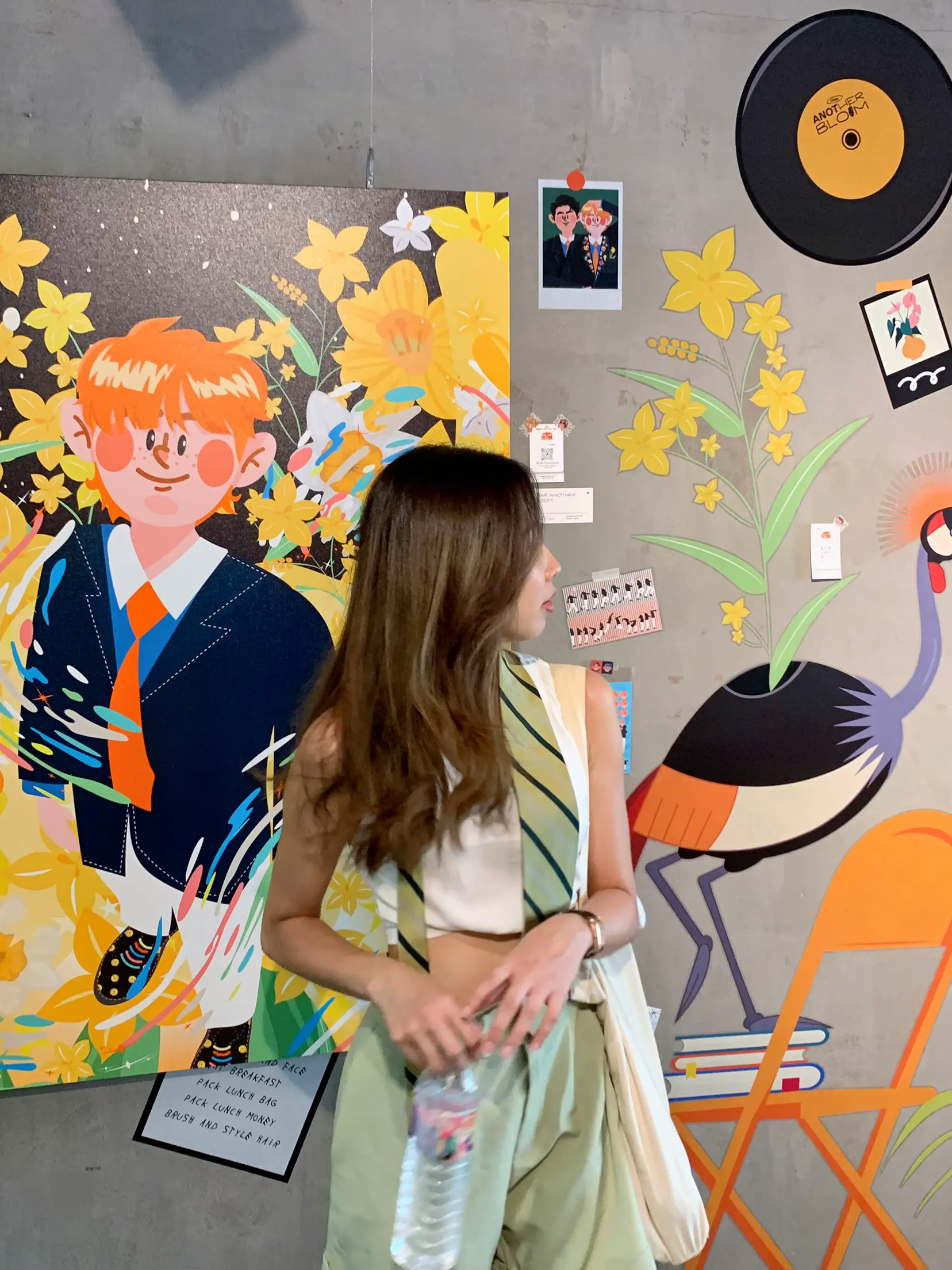 One Day Vlog ไปดูงาน “Dear Another Bloom” | แกลเลอรีที่โพสต์โดย มัมหมีทำอะไร | Lemon8