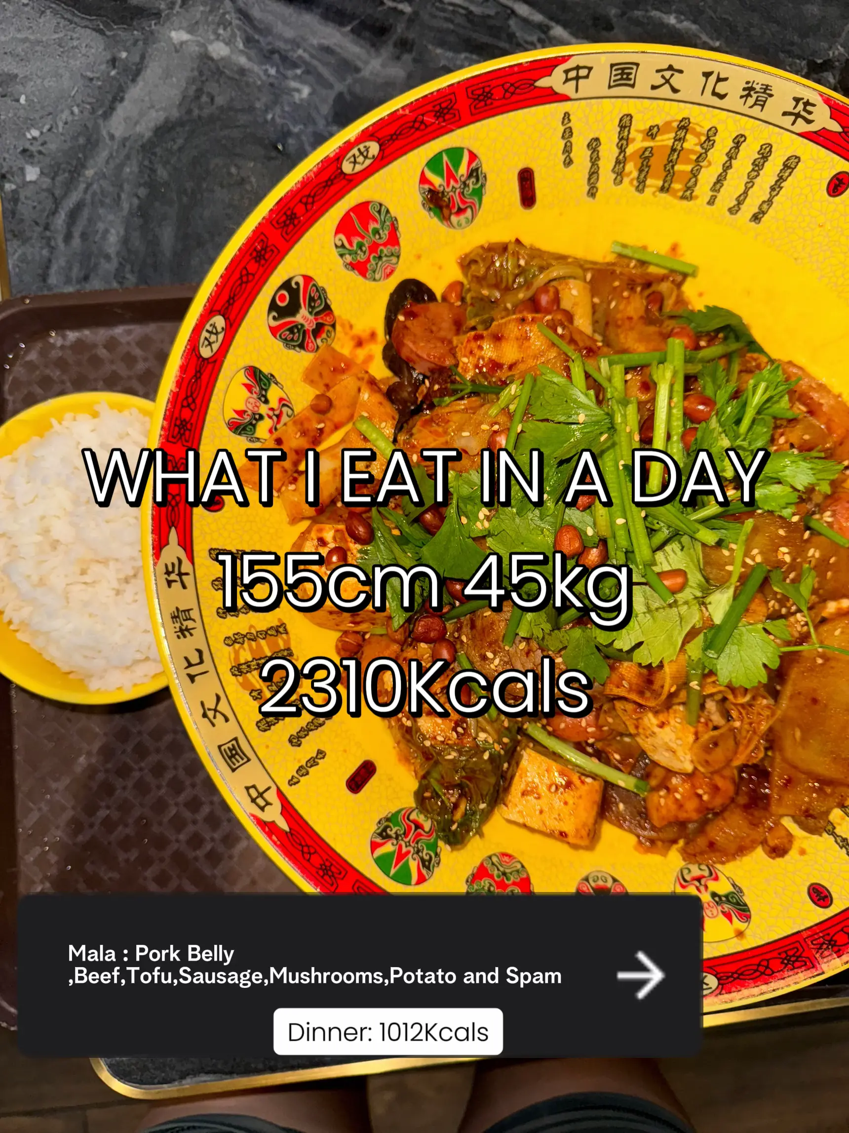 What I eat in a day | 155cm 45kg | Gallery posted by J | Lemon8