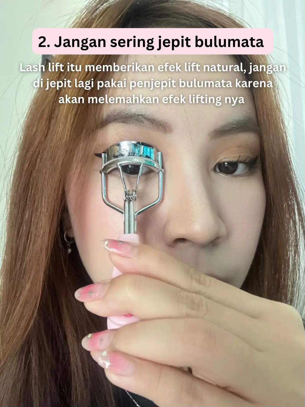 STOP ngelakuin hal ini agar lash lift AWET 🔥🙈 | Galeri diposting oleh JFukuhara ️ | Lemon8