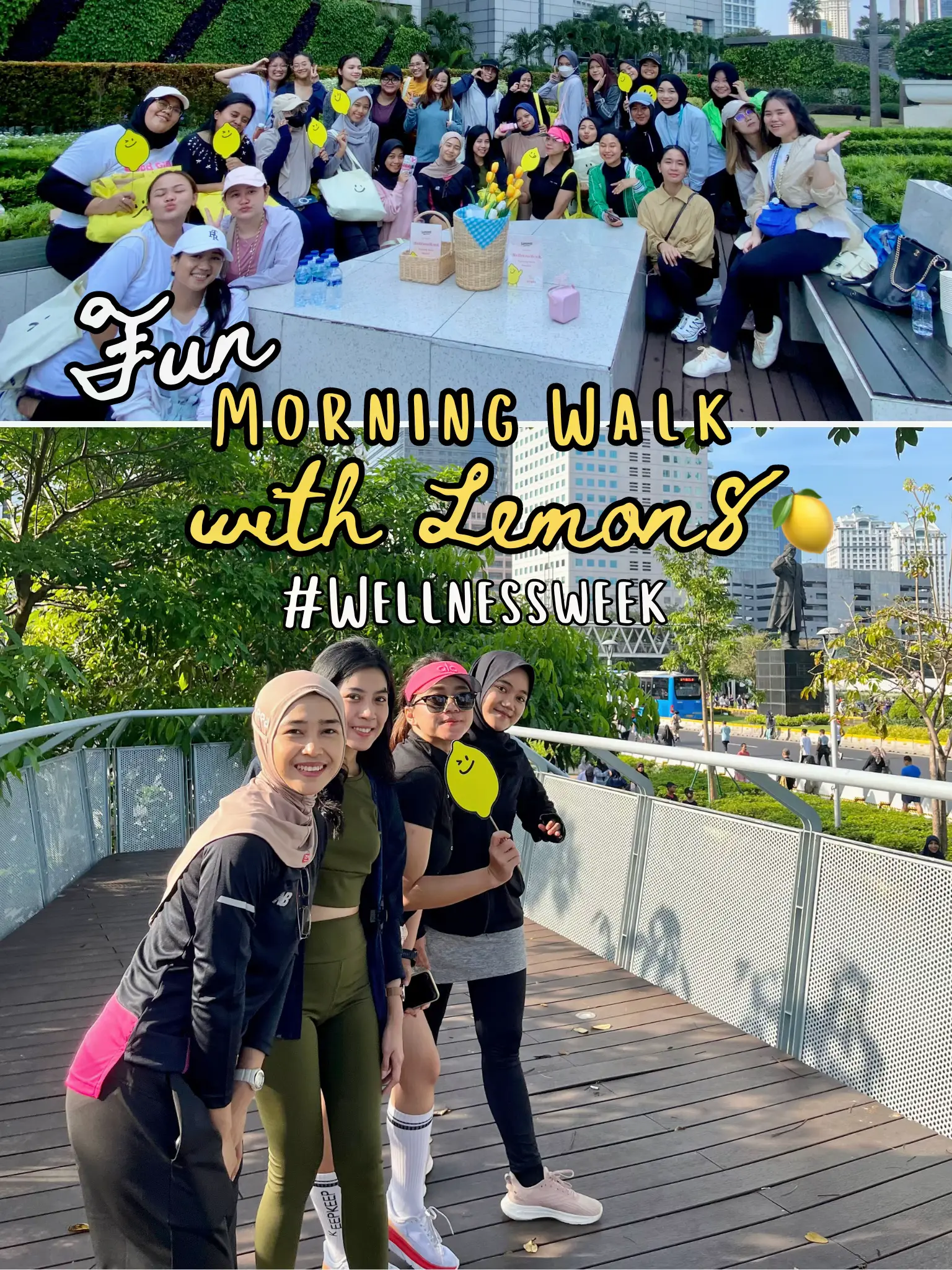 Fun Morning Walk with Lemon8🍋 | #WellnessWeek | Galeri diposting oleh Nada | Lemon8