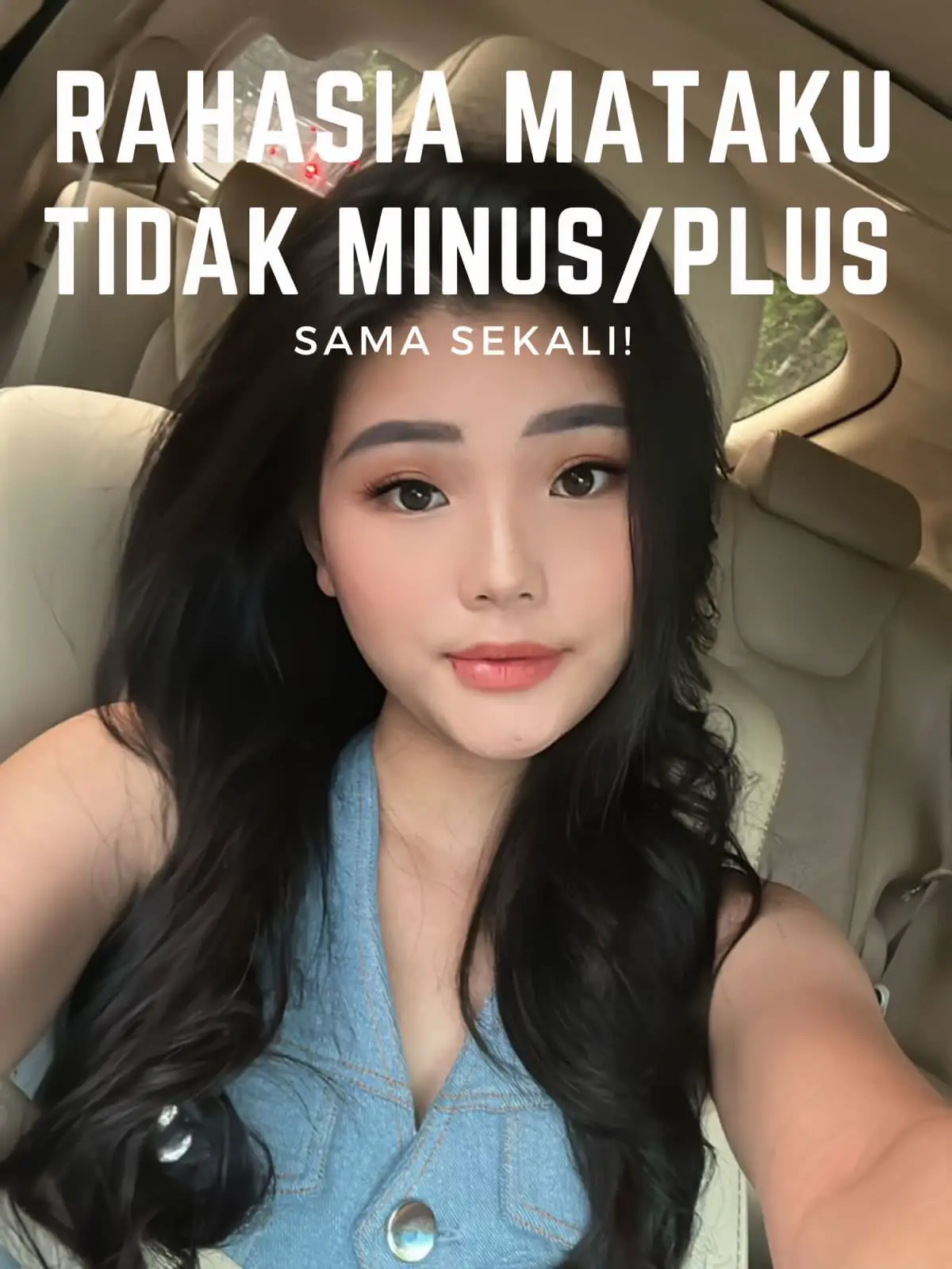 Rahasia mataku tidak minus/plus sama sekali👀 | Galeri diposting oleh Odelia Catalina | Lemon8
