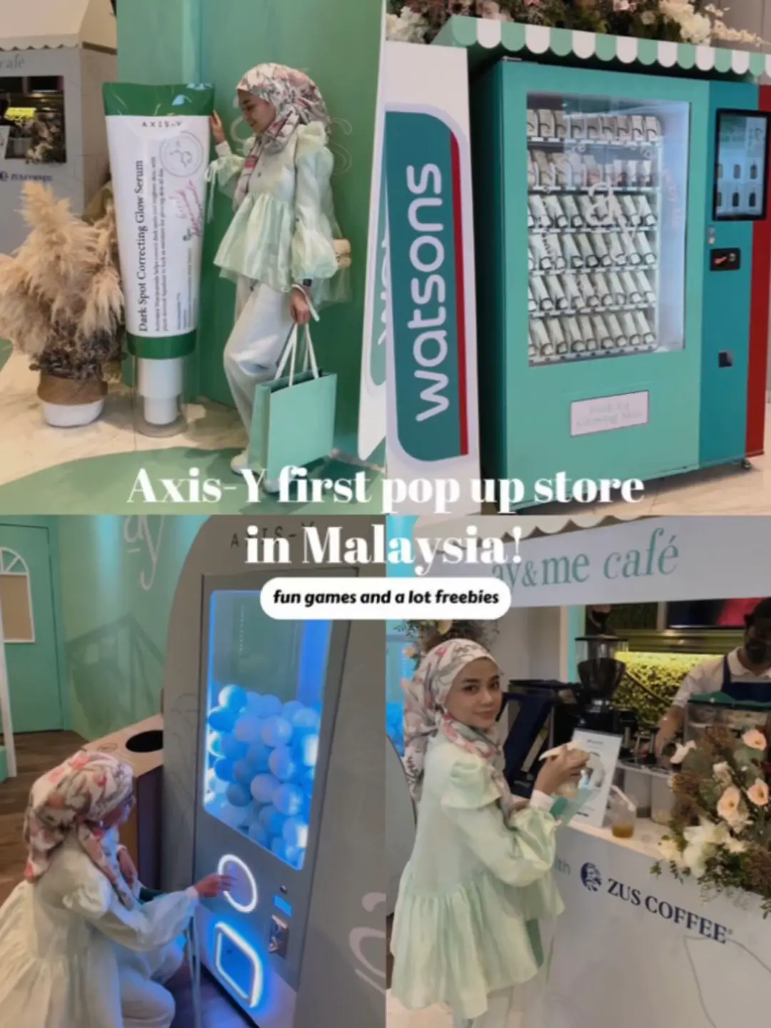 Come with me to AXIS-Y first pop up store in KL🤩 | Video diterbitkan oleh Aishah.exe | Lemon8