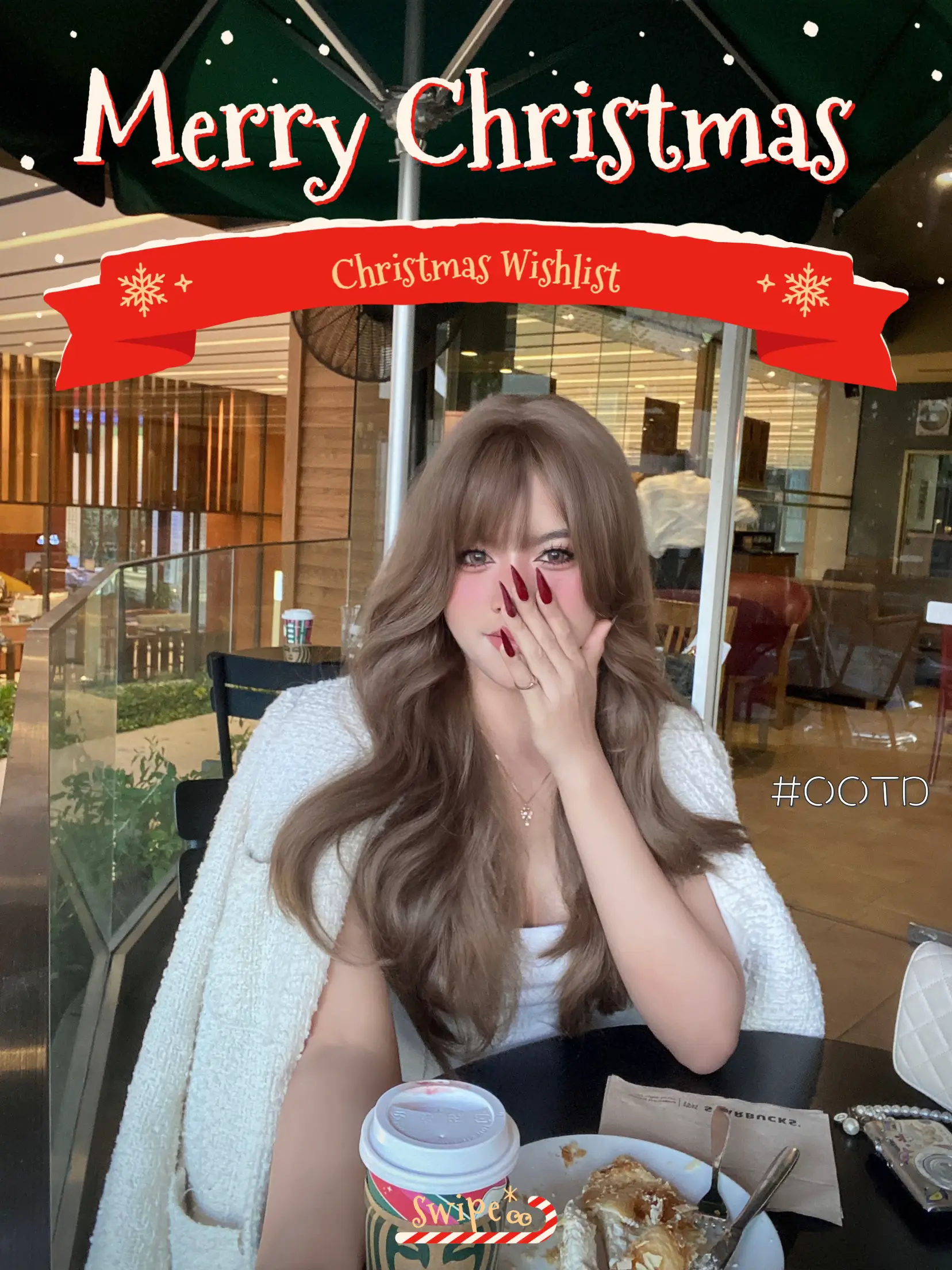 OOTD Merry Christmas 🧘🏾‍♀️🌺🍒🌴 | แกลเลอรีที่โพสต์โดย kj | Lemon8