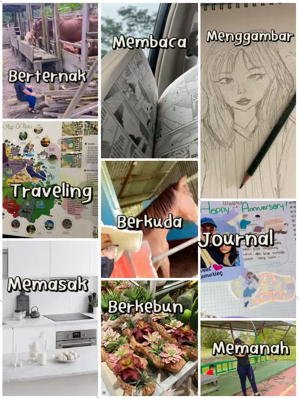 Cara menemukan hobi baru 2024 | Galeri diposting oleh Rinta | Lemon8