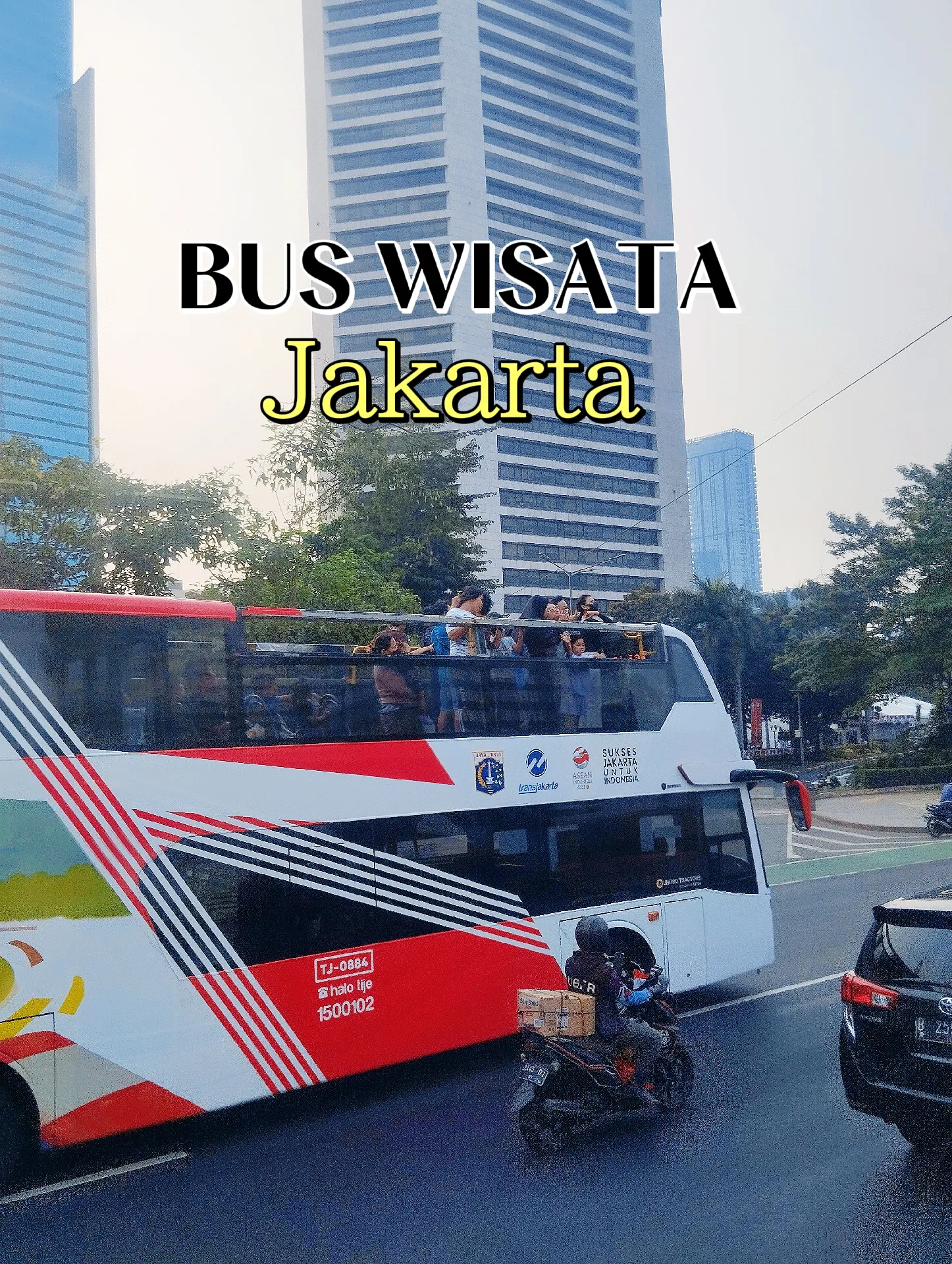 Pengen Keliling Jakarta Naik BUS WISATA 😍 | แกลเลอรีที่โพสต์โดย Panca Prasetya | Lemon8
