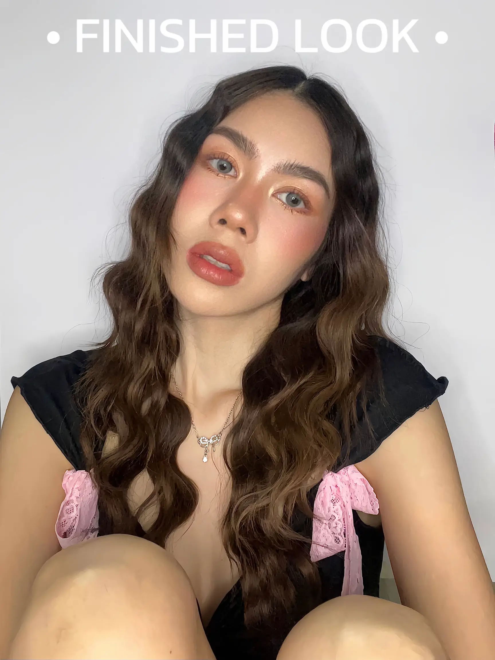 #รีวิวบิวตี้ | HOW TO แต่งหน้า🎨🖌️Latte Makeup tutorial🤎☕️ | แกลเลอรีที่โพสต์โดย cherngam | Lemon8