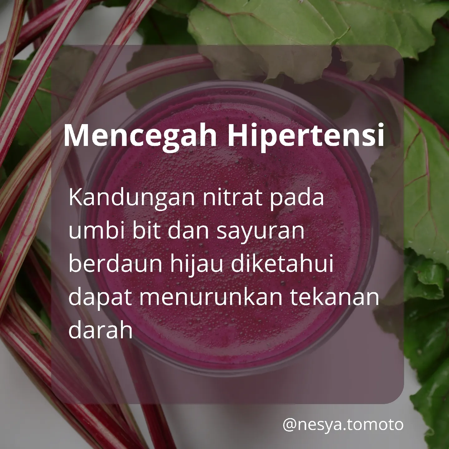 beet root si ampuh penambah darah dan stamina | Galeri diposting oleh nesya.tomoto | Lemon8