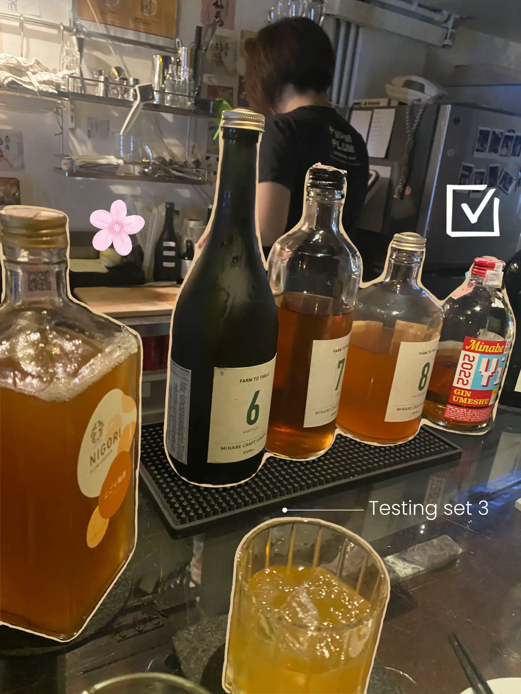 Prumplum Umeshu Bar 🥃 รสชาติที่มากกว่า Umeshu 🌸 | แกลเลอรีที่โพสต์โดย mlap.p | Lemon8